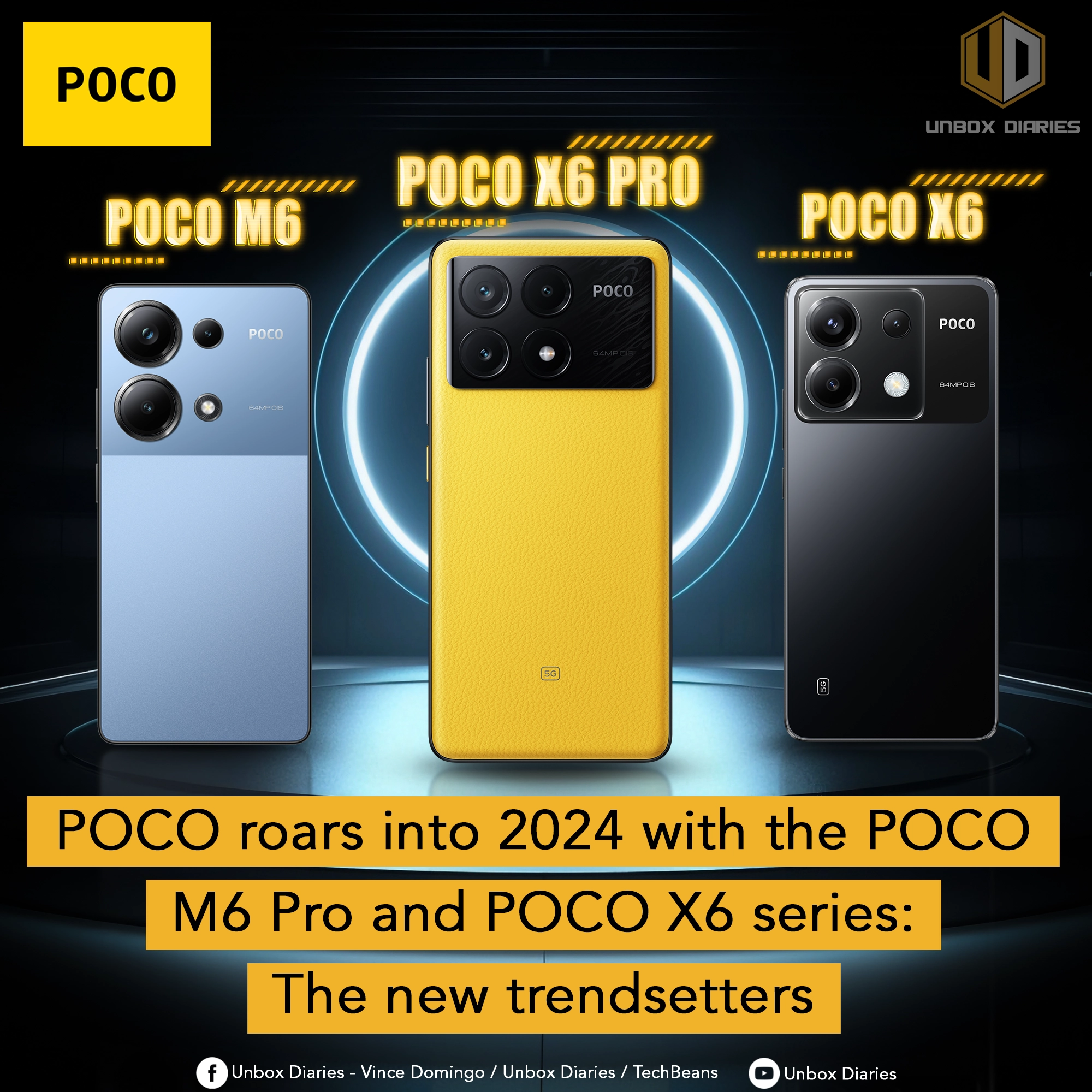 POCO roars into 2024 with the POCO M6 Pro and POCO X6 series: The new ...