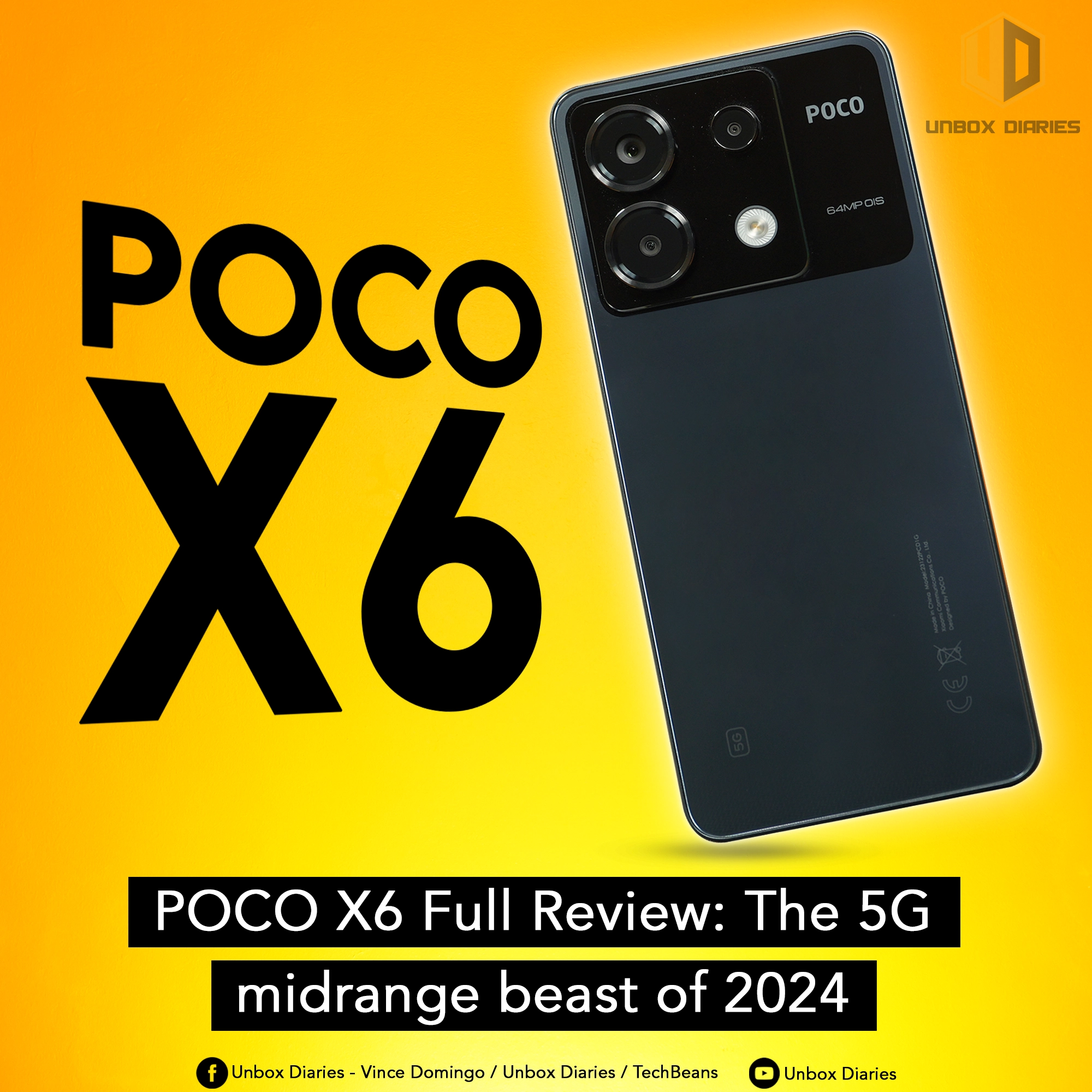POCO X6 Full Review: The 5G midrange beast of 2024 - Unbox Diaries