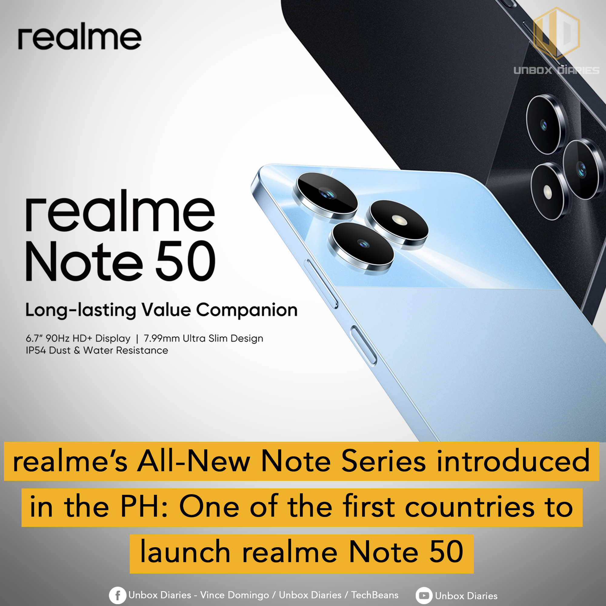 realme’s All-New Note Series introduced in the PH: One of the first ...