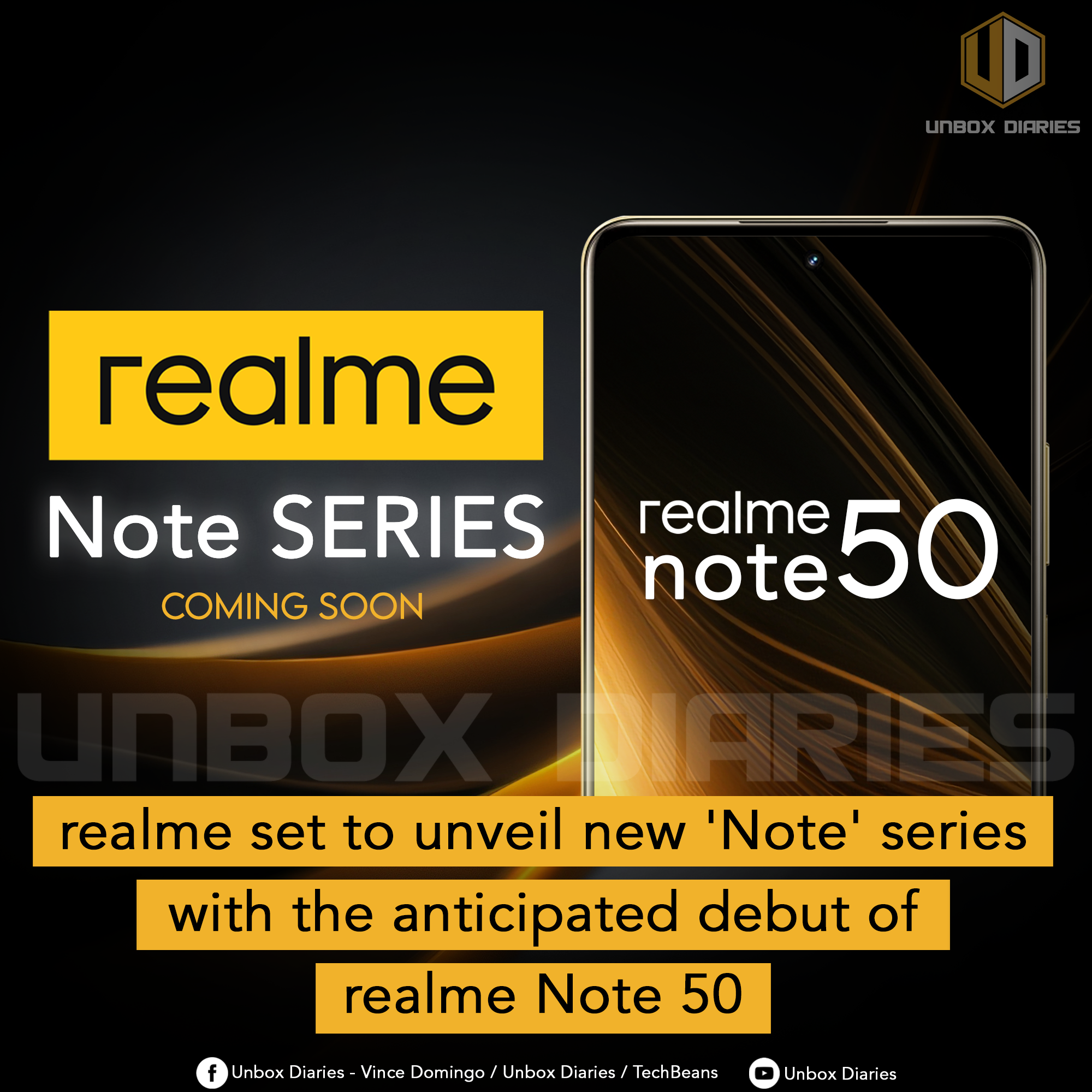 realme set to unveil new 'Note' series with the anticipated debut of ...