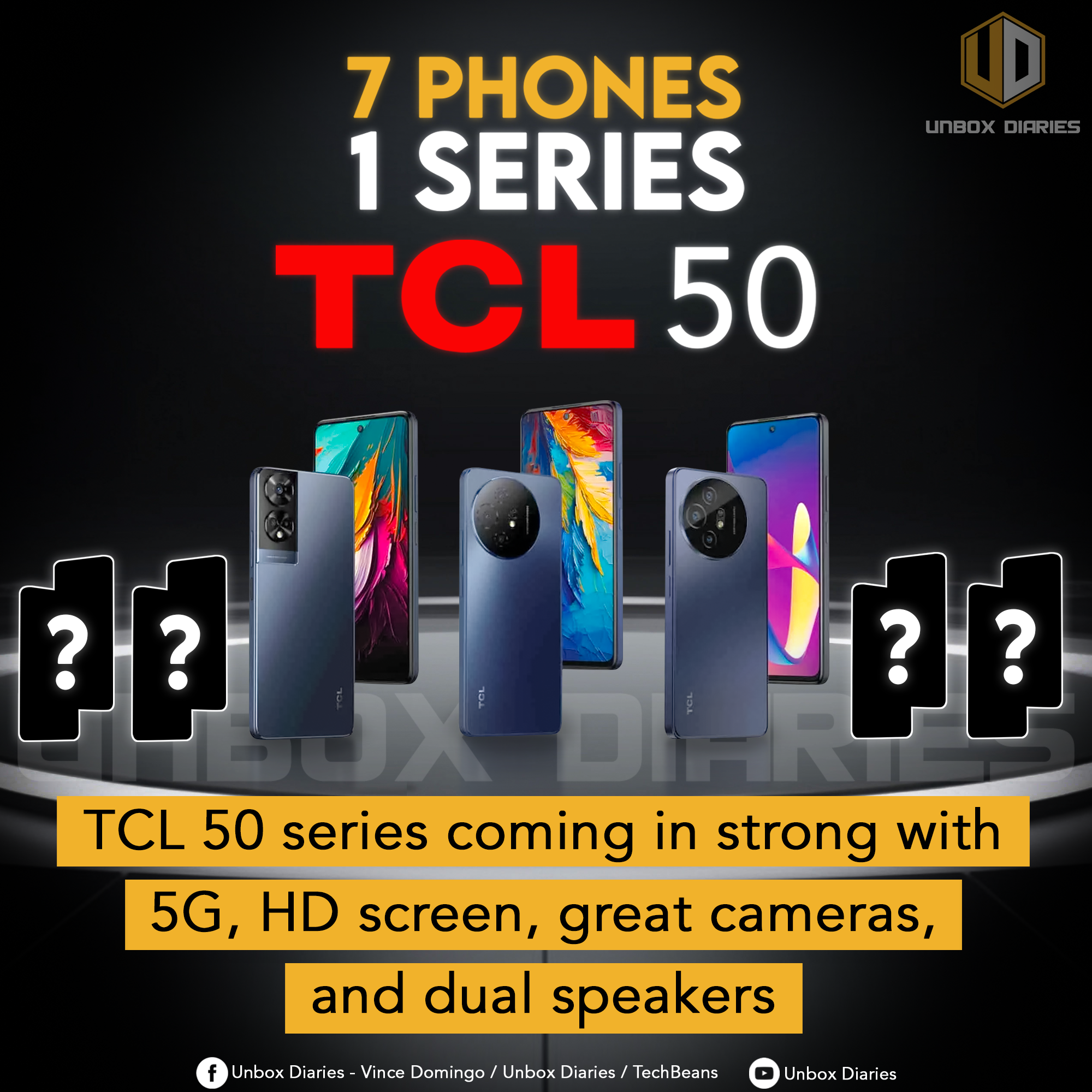 TCL 50 series coming in strong with 5G, HD screen, great cameras, and ...
