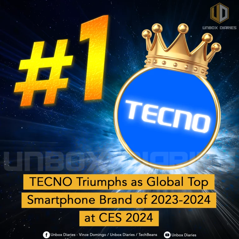 TECNO triumphs as Global Top Smartphone Brand of 2023-2024 at CES 2024 ...