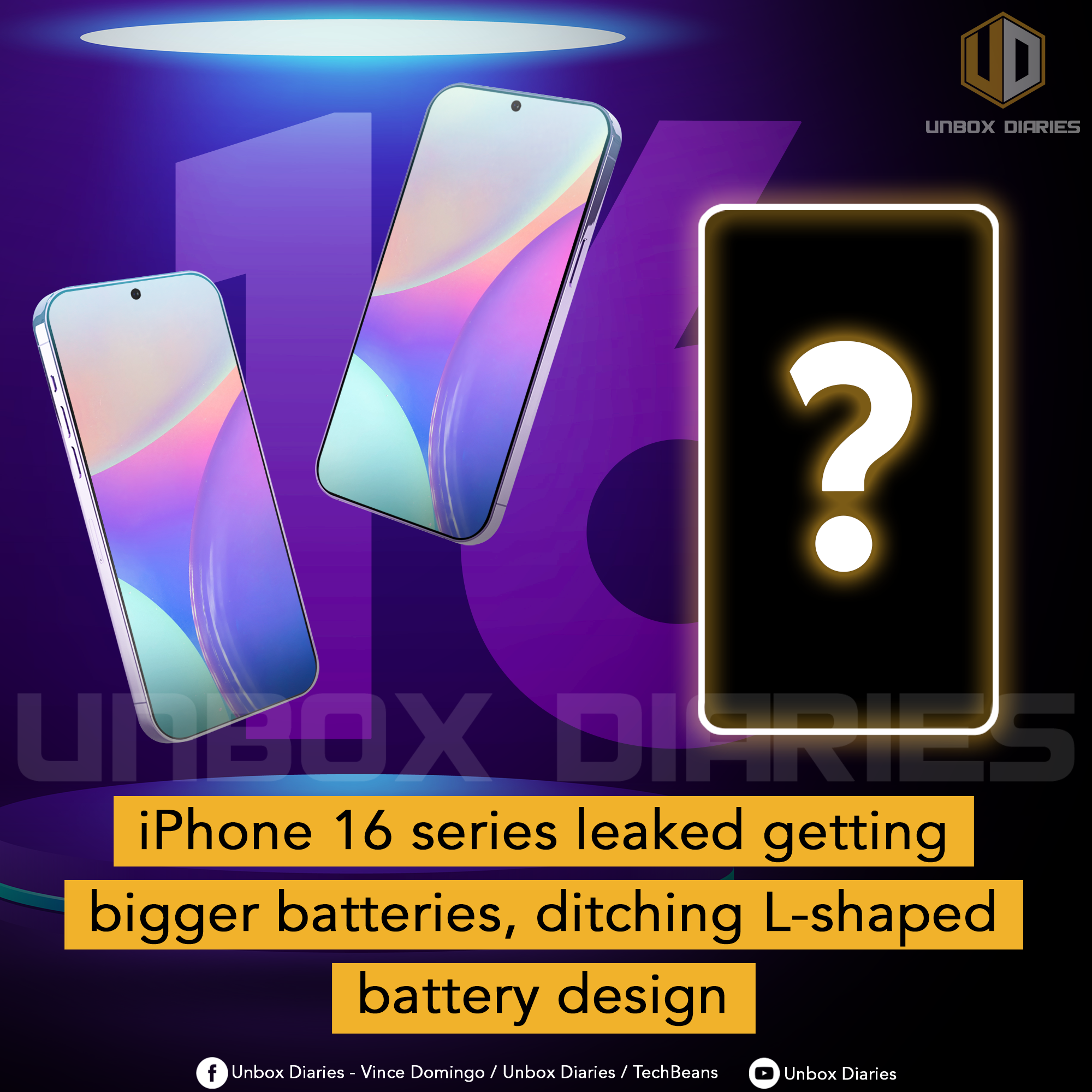 iPhone 16 series leaked getting bigger batteries, ditching L-shaped ...