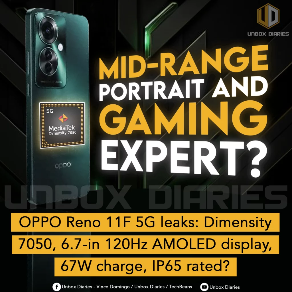 OPPO Reno 11F 5G specs Archives - Unbox Diaries