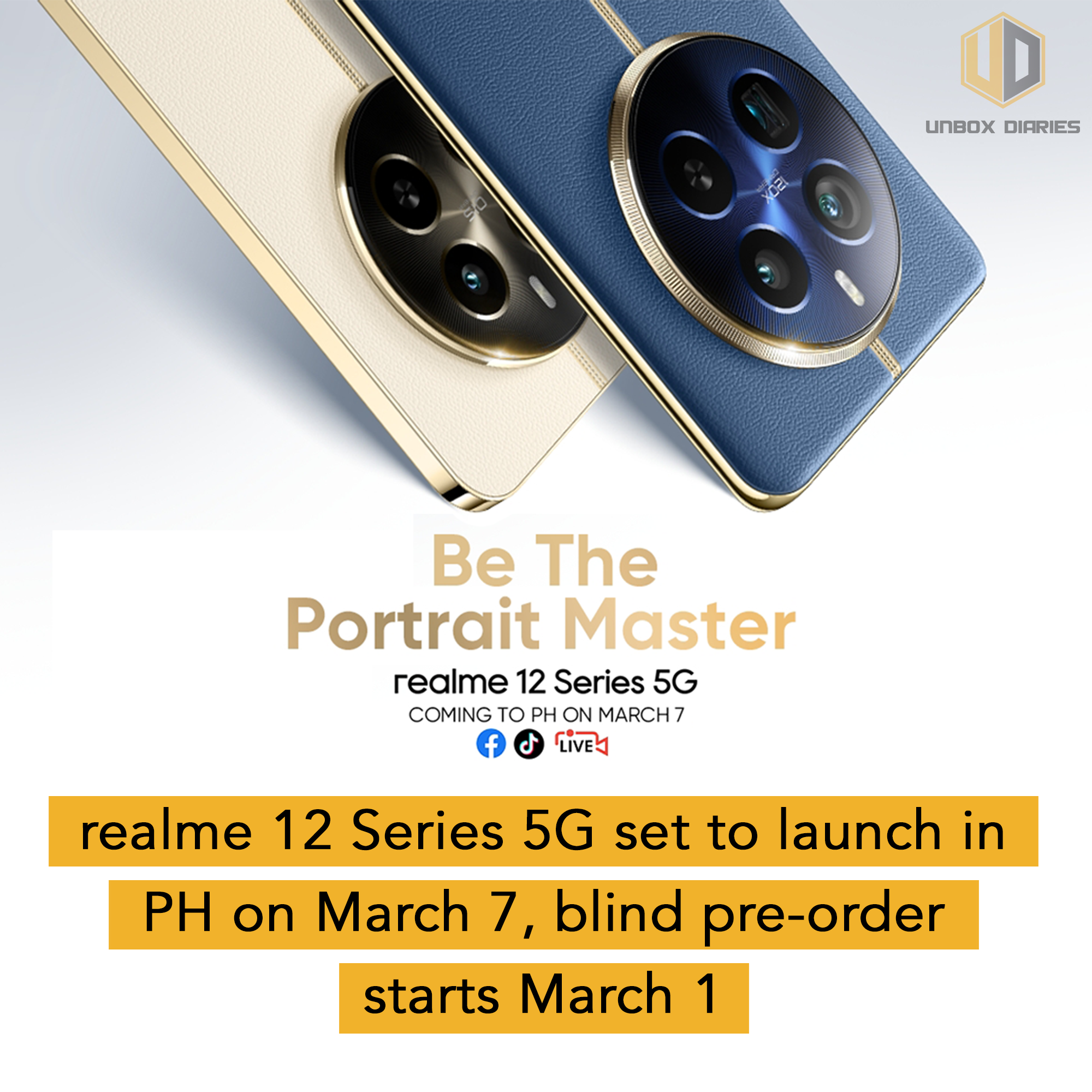 realme 12 Series 5G set to launch in PH on March 7, blind pre-order ...