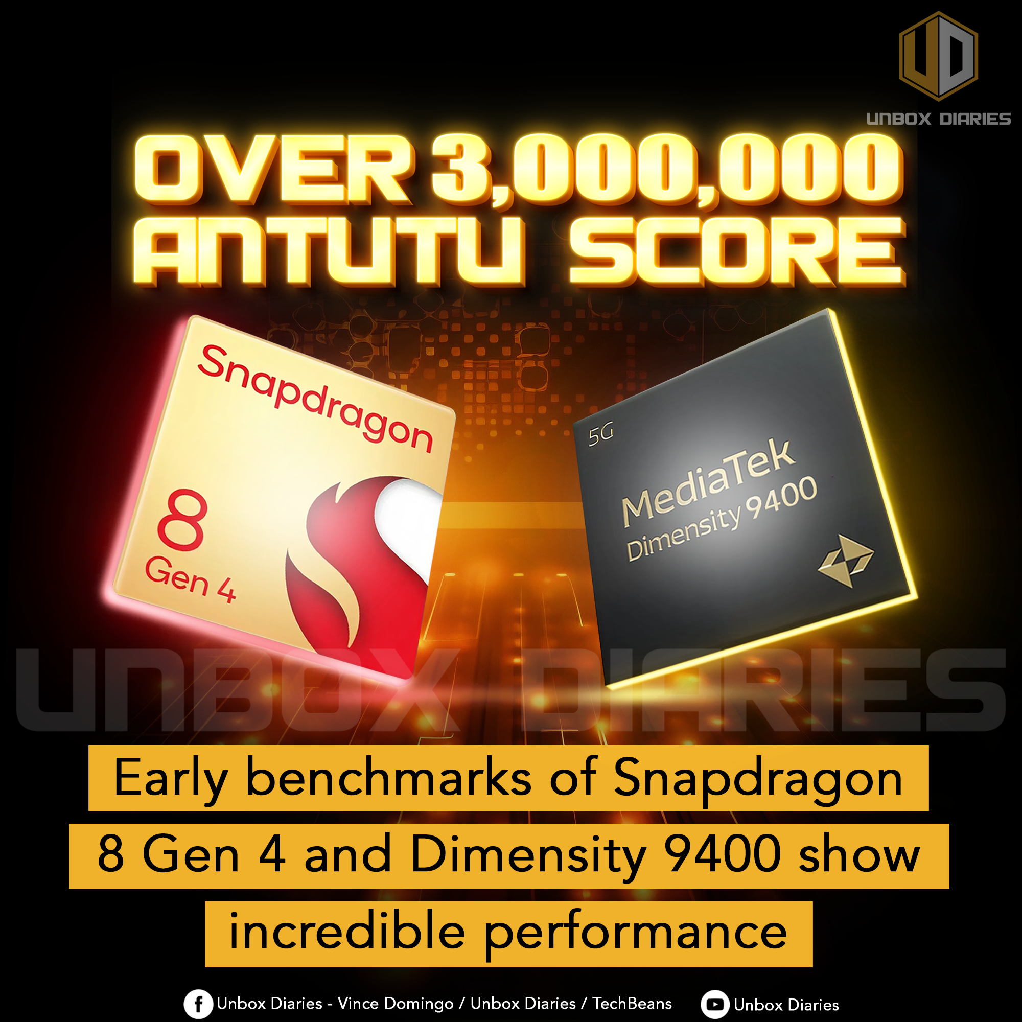 Early benchmarks of Snapdragon 8 Gen 4 and Dimensity 9400 show incredible performance - Unbox ...