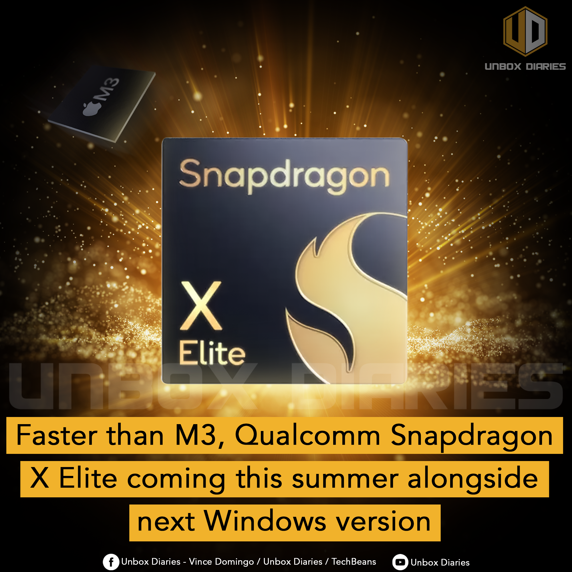 Faster than M3, Qualcomm Snapdragon X Elite coming this summer alongside next Windows version ...
