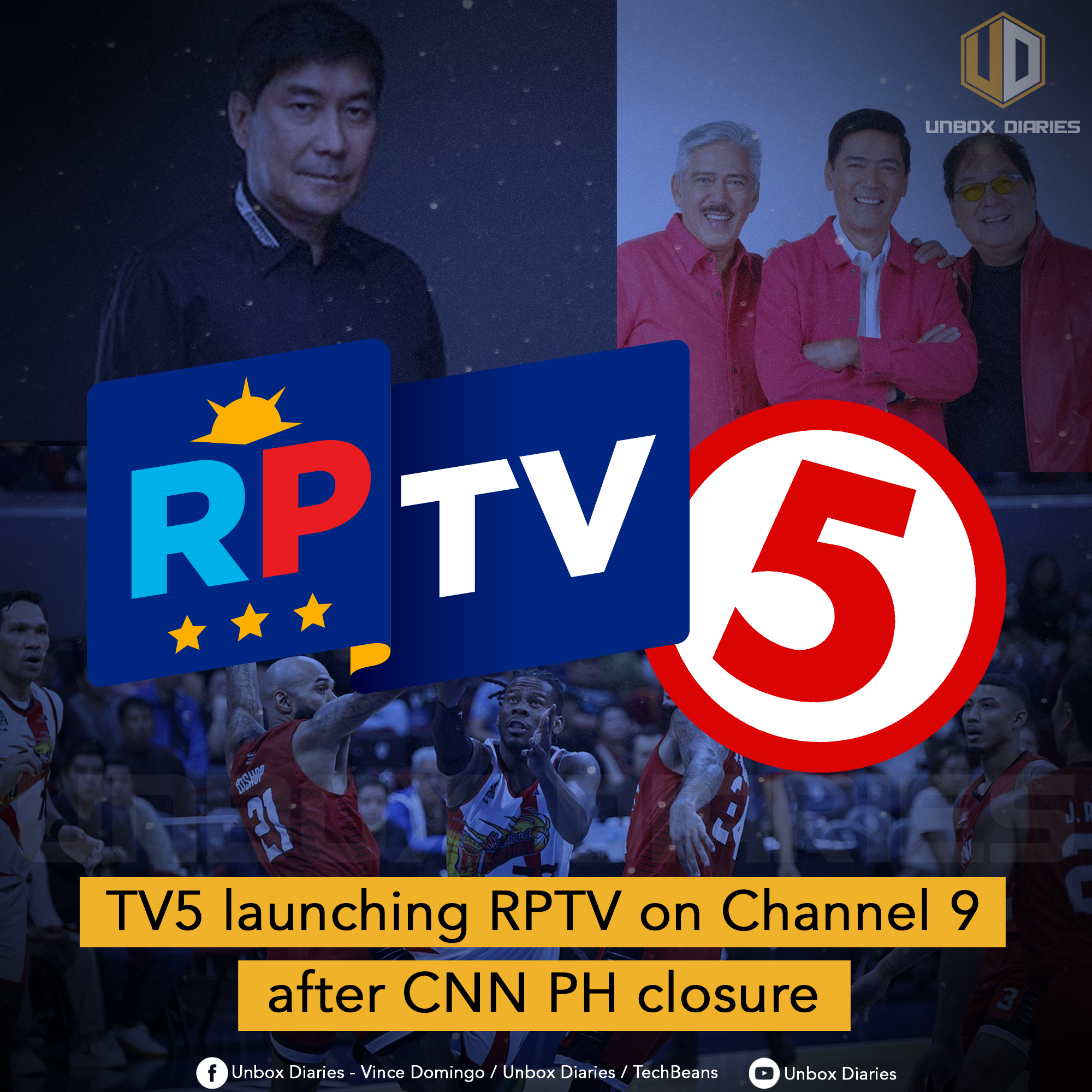 TV5 launched RPTV on Channel 9 after CNN PH closure - Unbox Diaries
