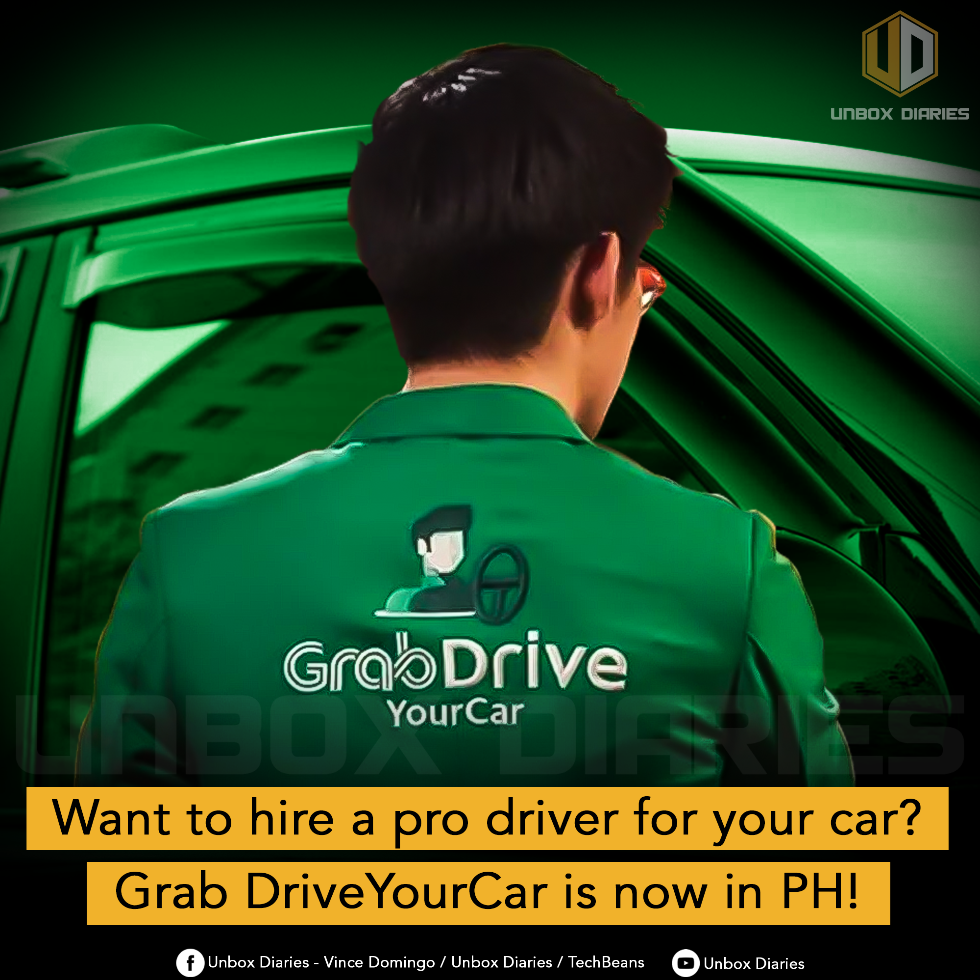 Want to hire a pro driver for your car? Grab DriveYourCar is now in PH ...