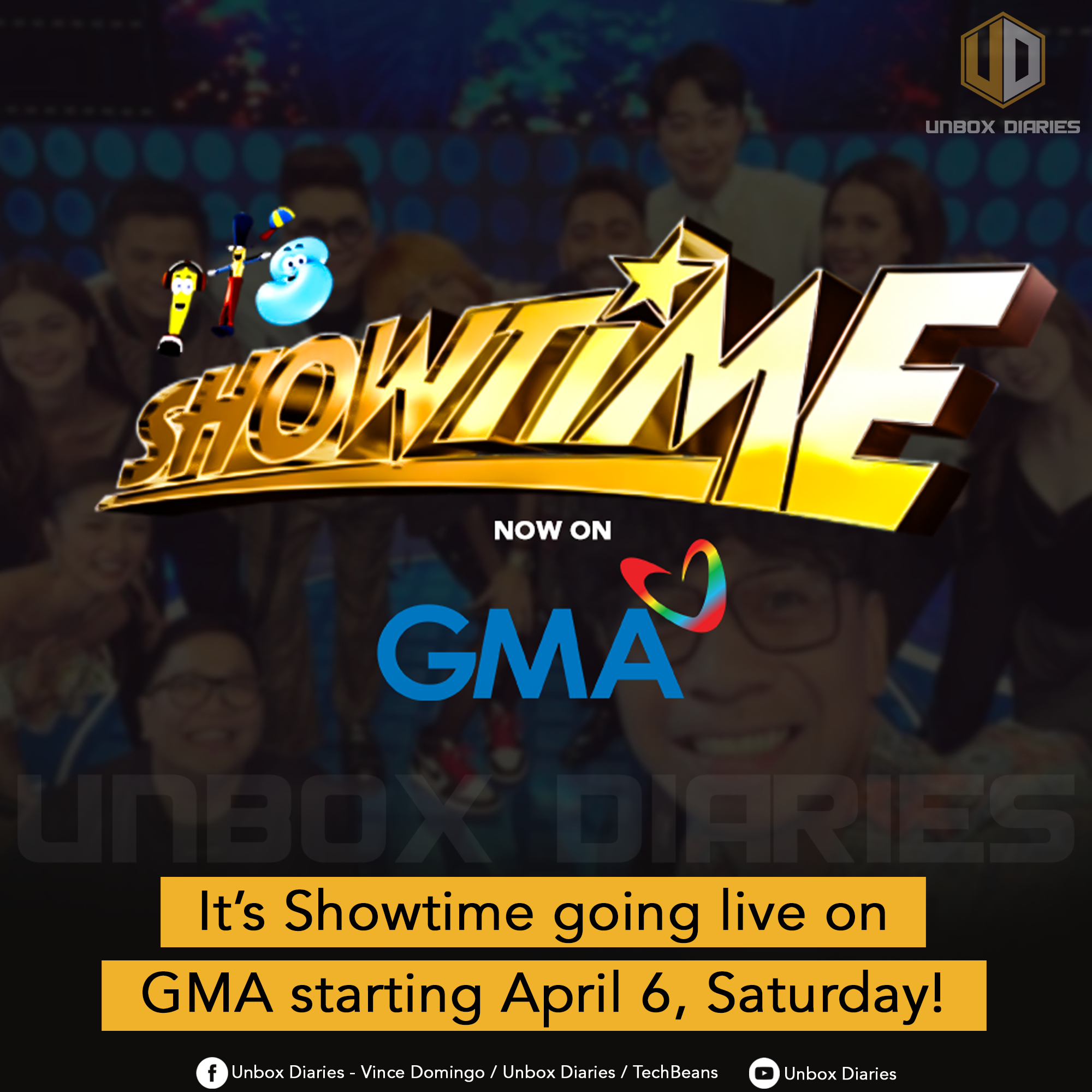It’s Showtime going live on GMA starting April 6, Saturday! - Unbox Diaries