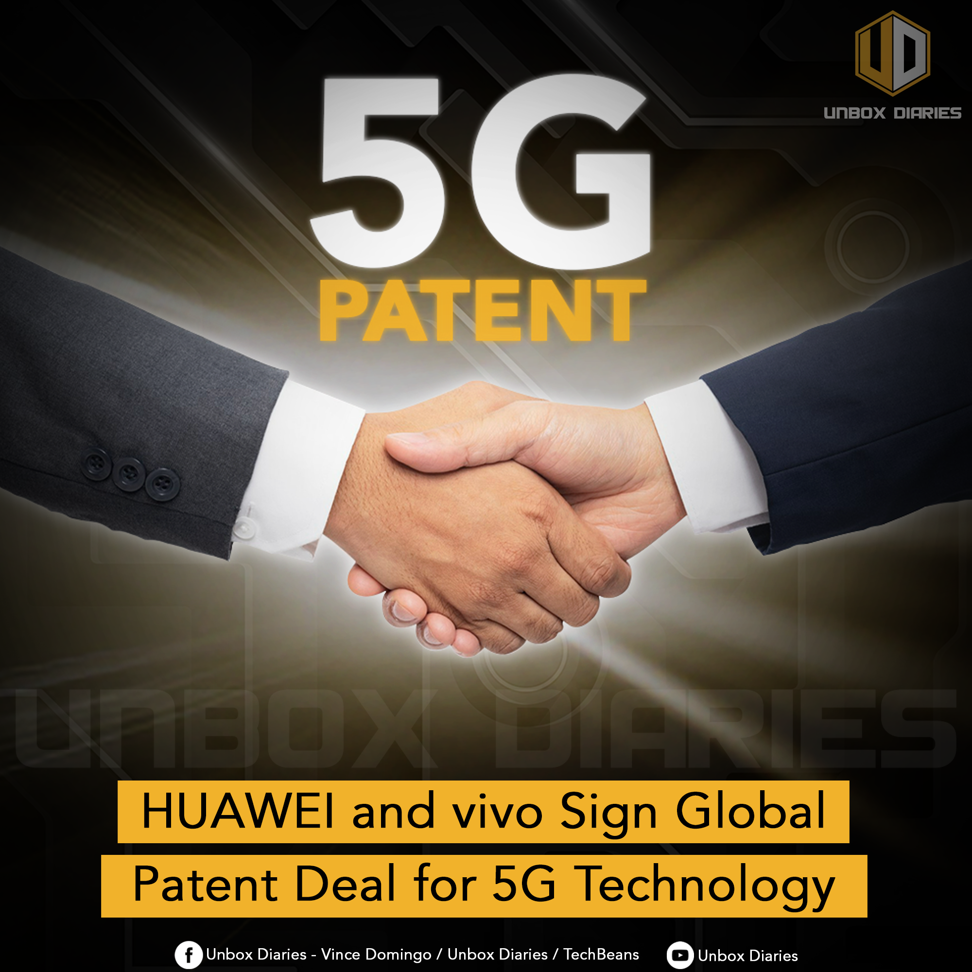 HUAWEI and vivo Sign Global Patent Deal for 5G Technology - Unbox Diaries