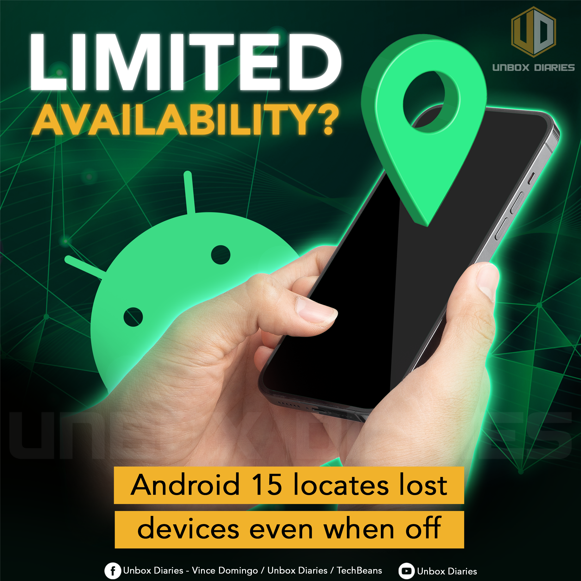 Android 15 locates lost devices even when off - Unbox Diaries