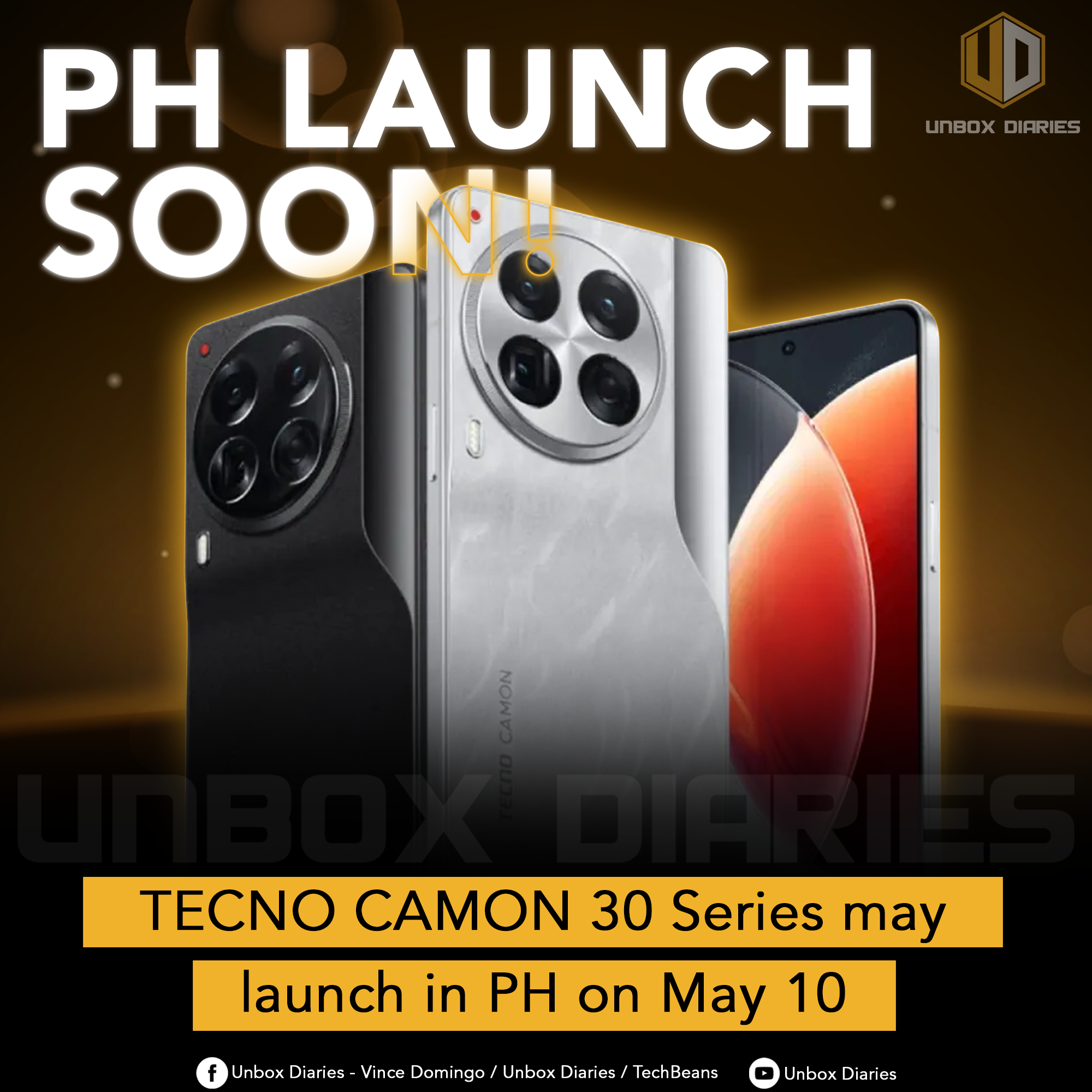 TECNO CAMON 30 Series may launch in PH on May 10 - Unbox Diaries