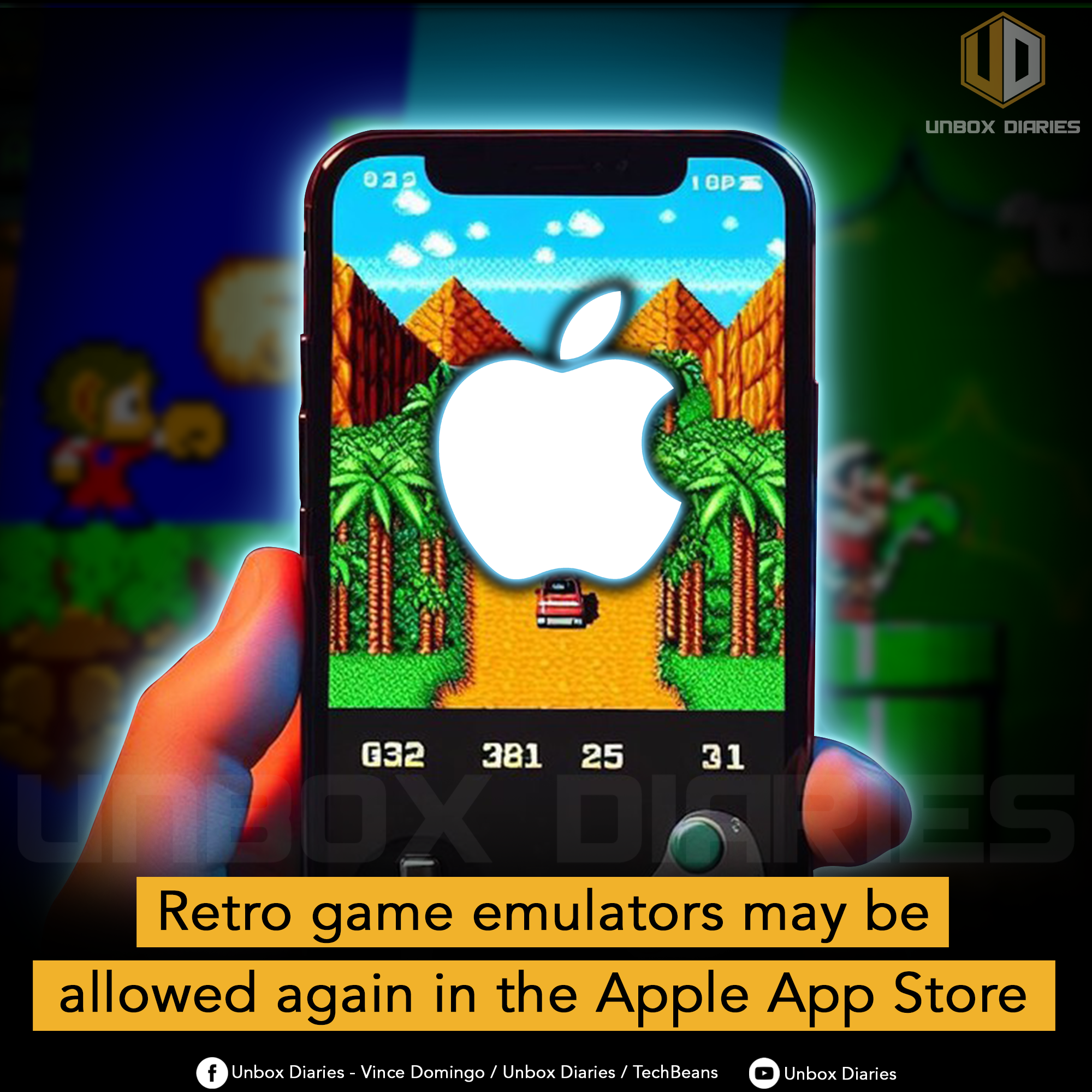 Retro game emulators may be allowed again in the Apple App Store - Unbox Diaries