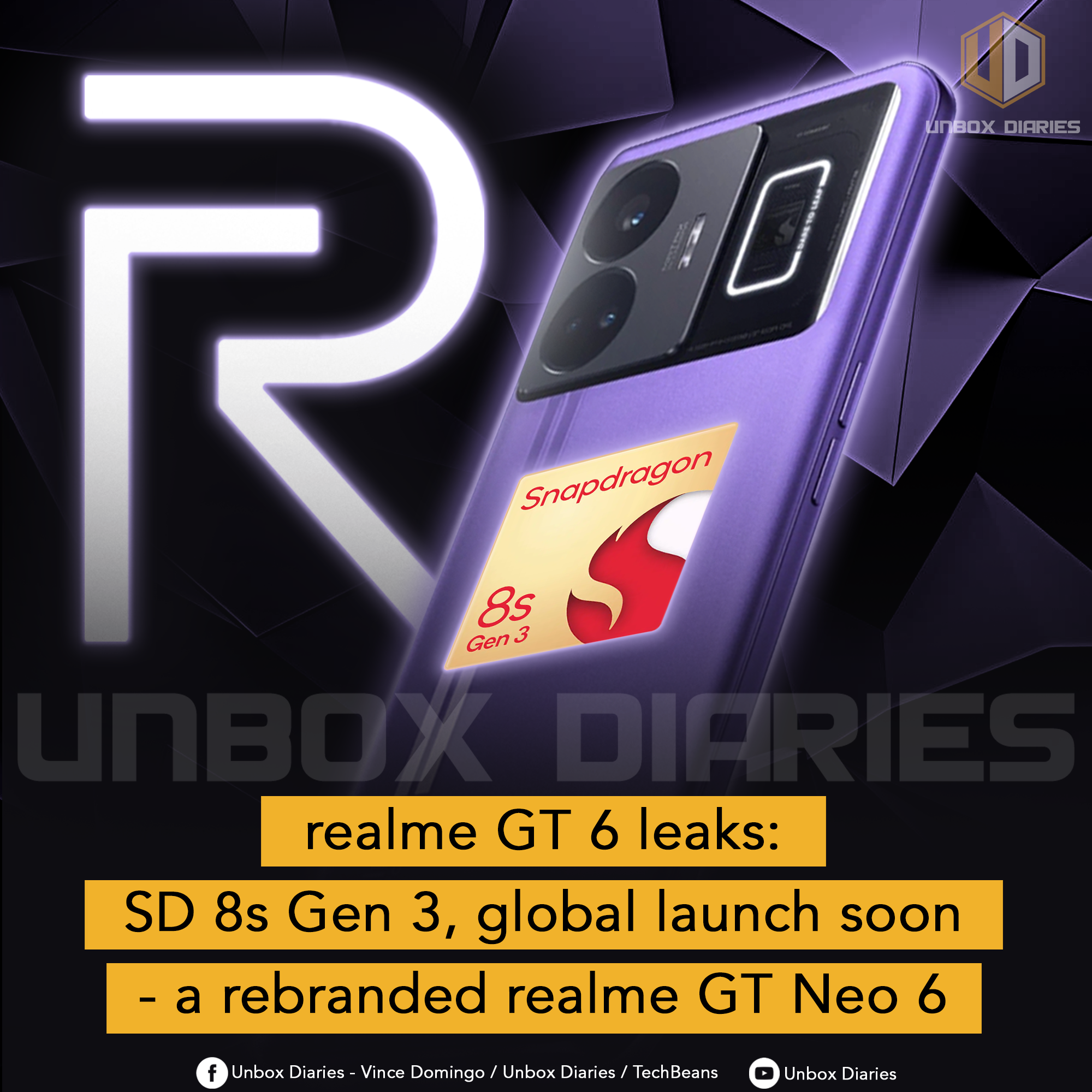 realme GT 6 leaks: SD 8s Gen 3, global launch soon - a rebranded realme ...