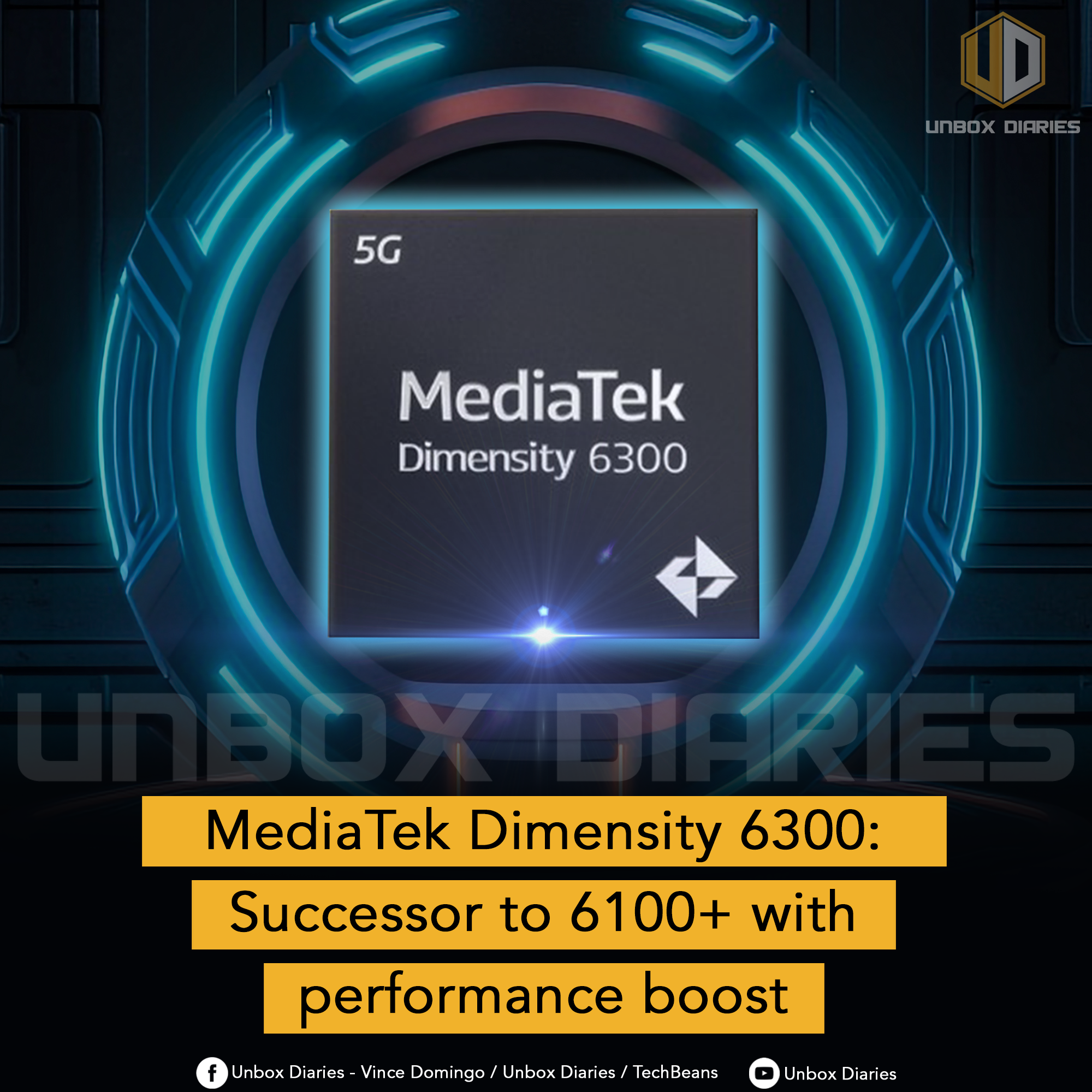 MediaTek Dimensity 6300: Successor to 6100+ with performance boost - Unbox Diaries