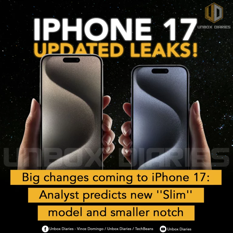 Big changes coming to iPhone 17: Analyst predicts new ''Slim'' model and smaller notch - Unbox ...