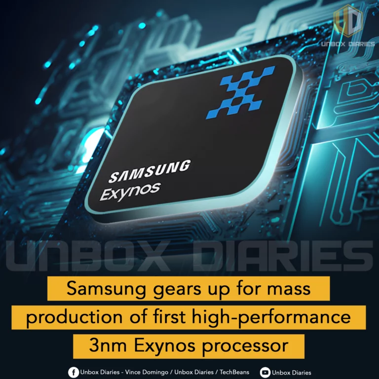 Samsung gears up for mass production of first high-performance 3nm Exynos processor - Unbox Diaries
