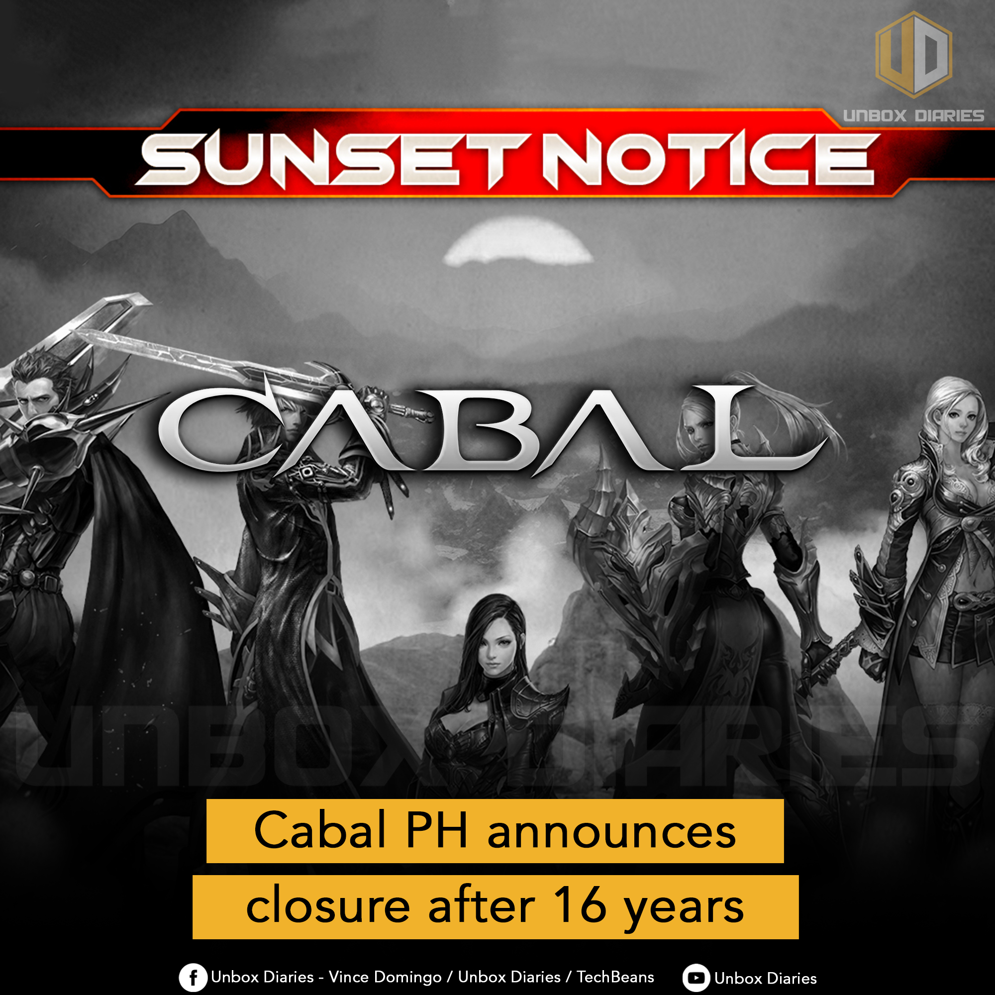 Cabal PH announces closure after 16 years - Unbox Diaries