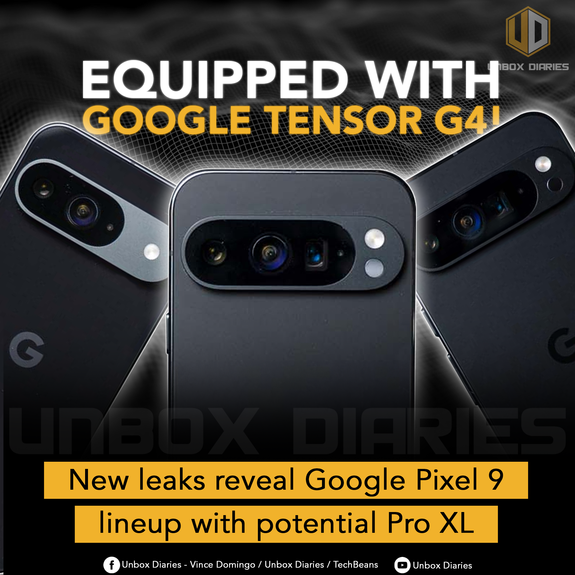 New leaks reveal Google Pixel 9 lineup with potential Pro XL - Unbox ...