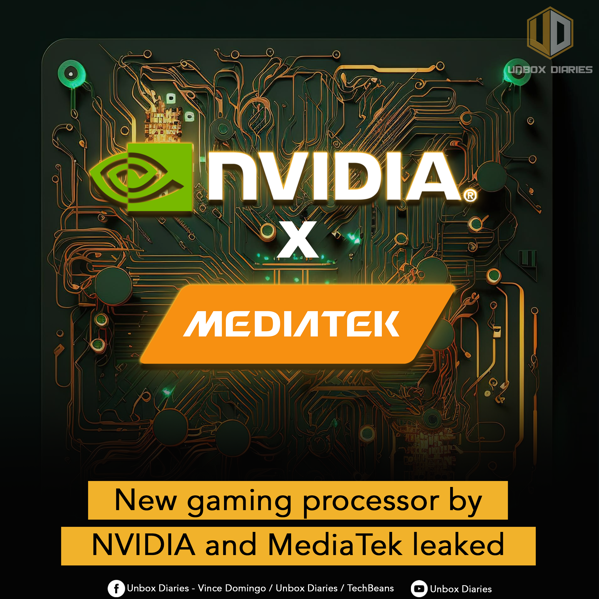 New gaming processor by NVIDIA and MediaTek leaked - Unbox Diaries