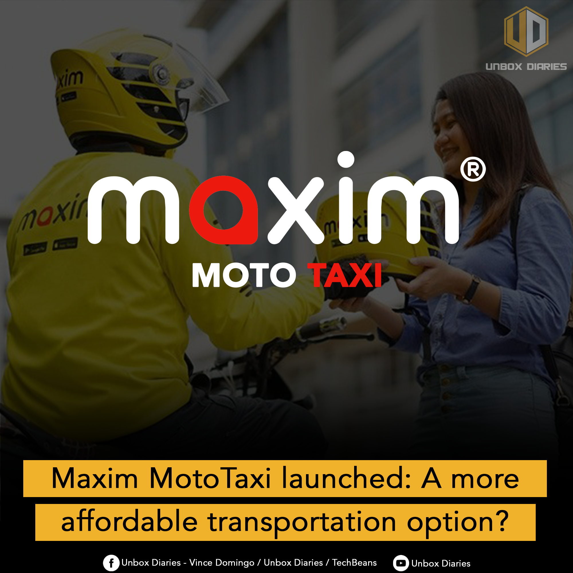Maxim MotoTaxi launched: A more affordable transportation option ...