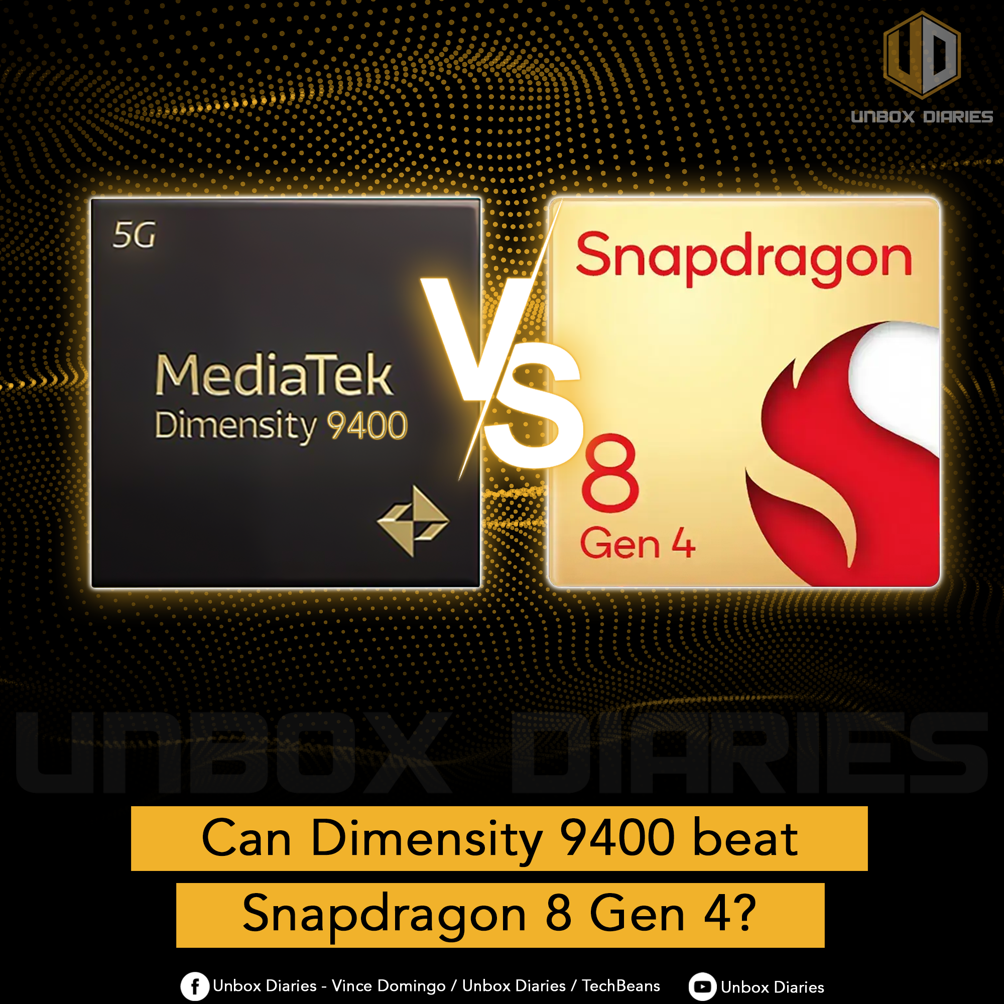 Can Dimensity 9400 beat Snapdragon 8 Gen 4? - Unbox Diaries