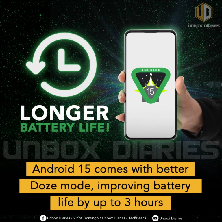 Android 15 comes with better Doze mode, improving battery life by up to 3 hours - Unbox Diaries
