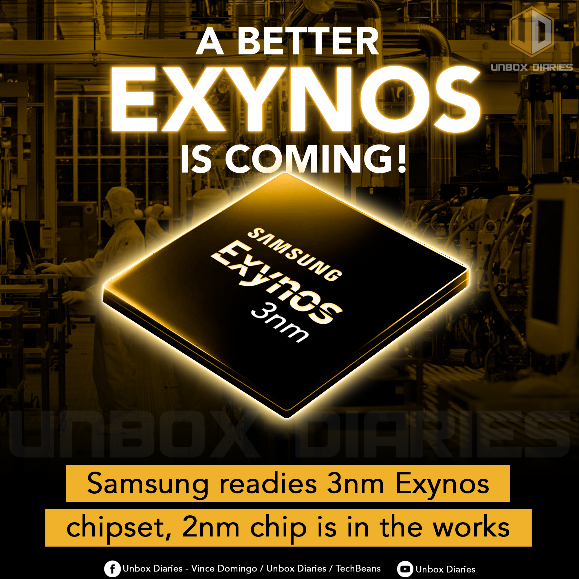 Samsung readies 3nm Exynos chipset, 2nm chip is in the works - Unbox Diaries