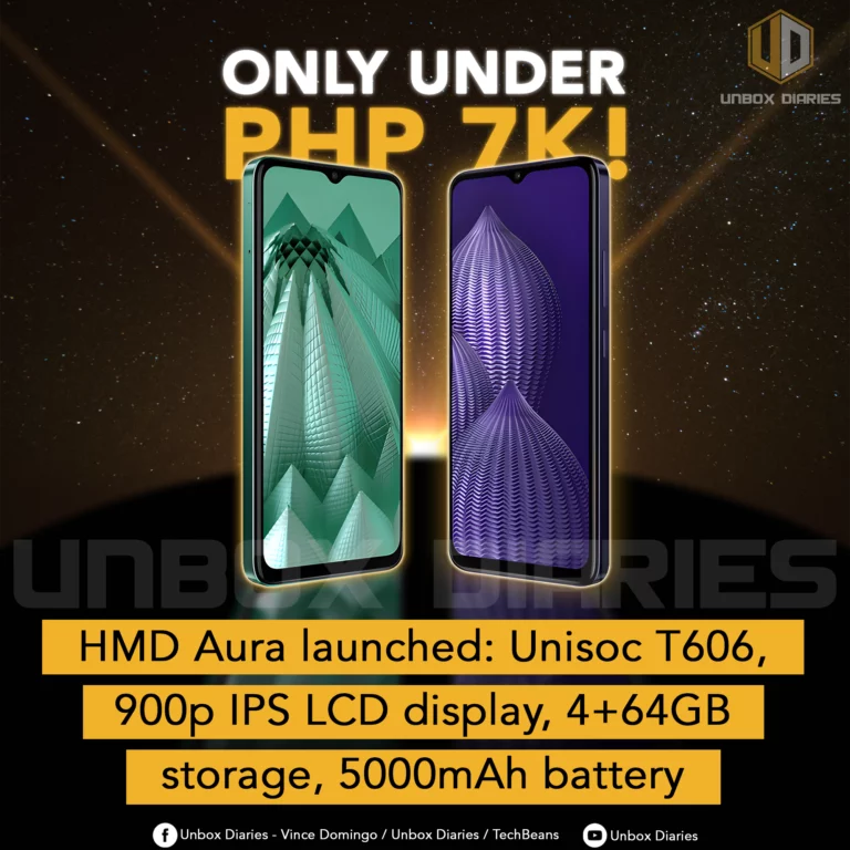 HMD Aura launched: Unisoc T606, 900p IPS LCD display, 4+64GB storage ...