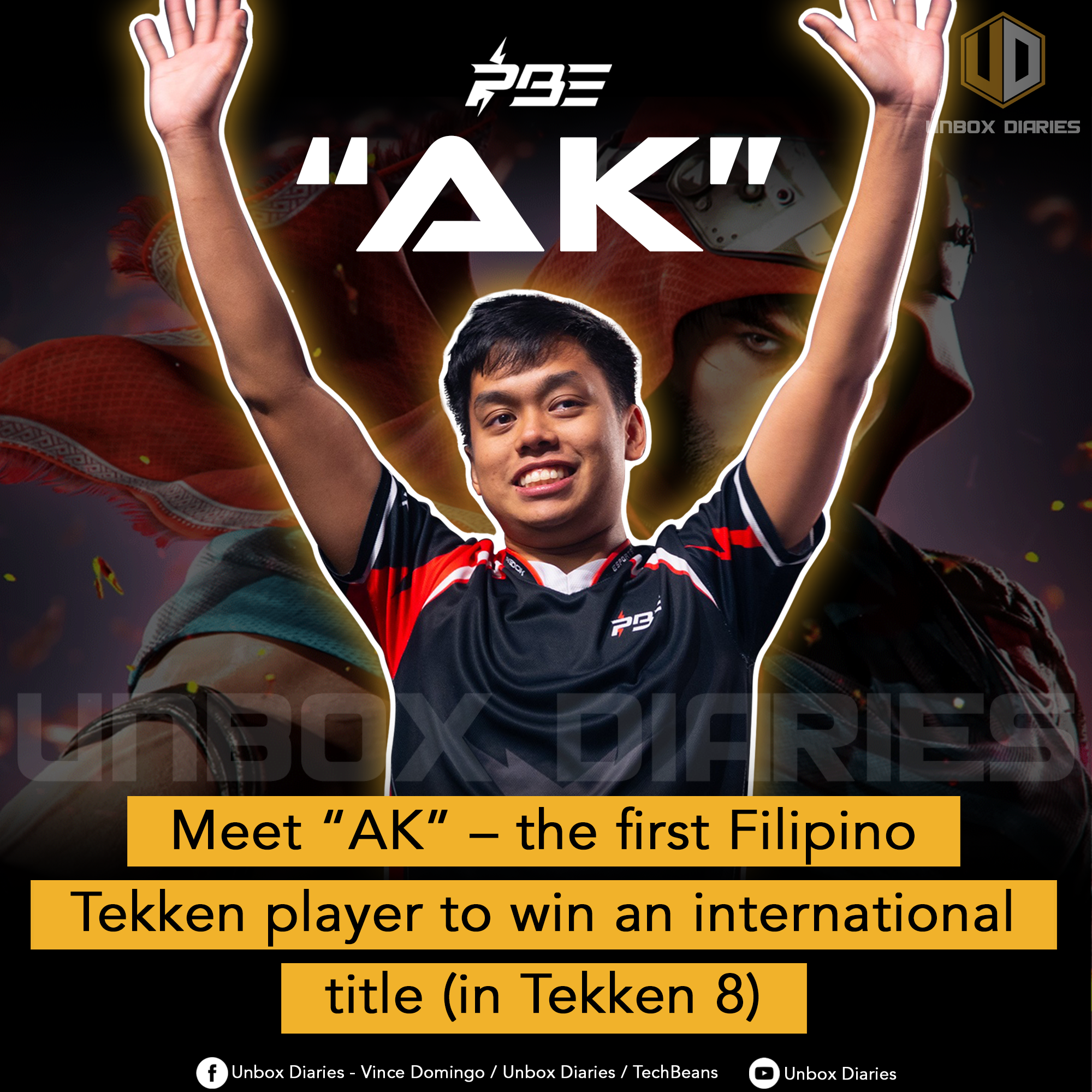 Meet “AK” - the first Filipino Tekken player to win an international ...