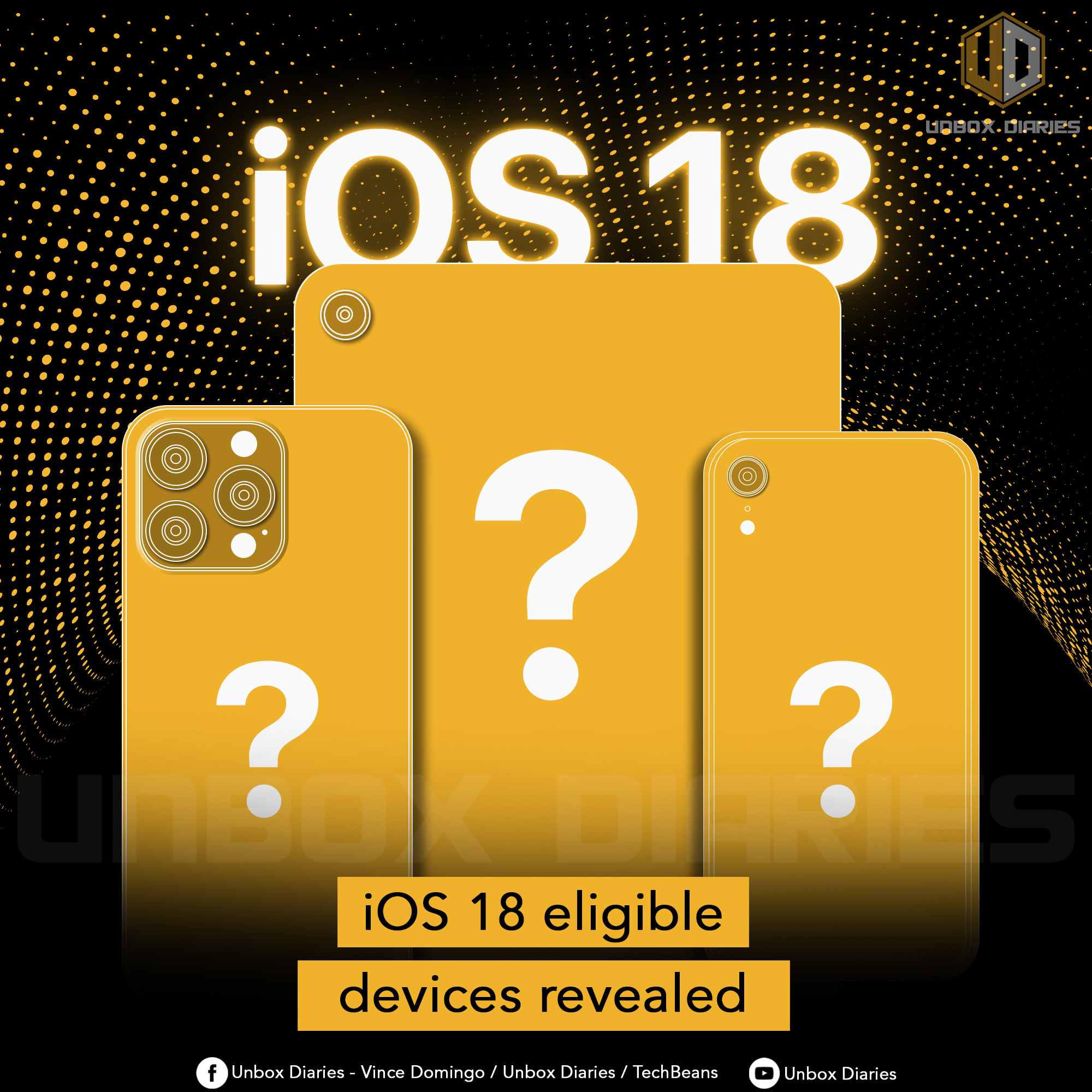 iOS 18 eligible devices revealed - Unbox Diaries