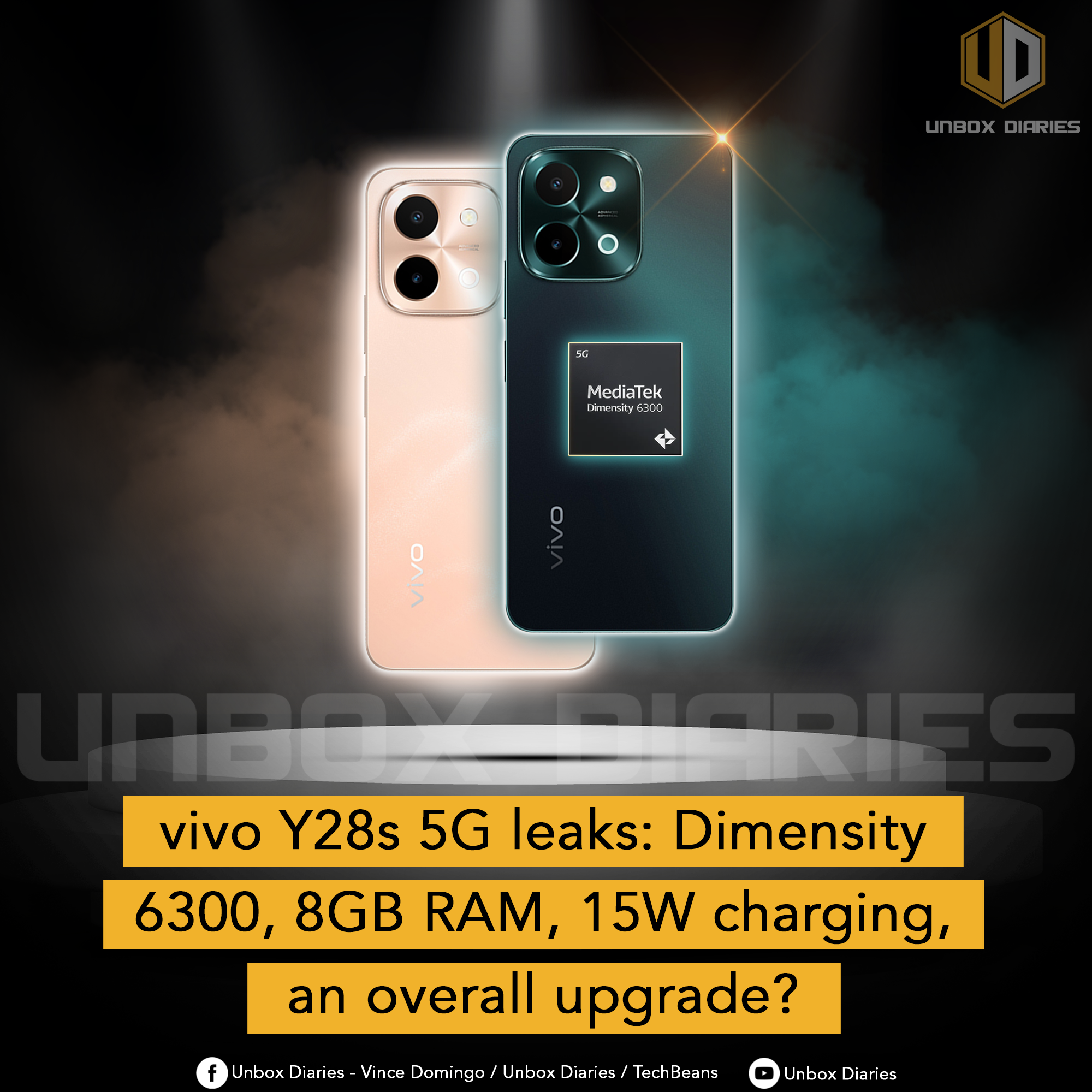 vivo Y28s 5G leaks: Dimensity 6300, 8GB RAM, 15W charging, an overall ...