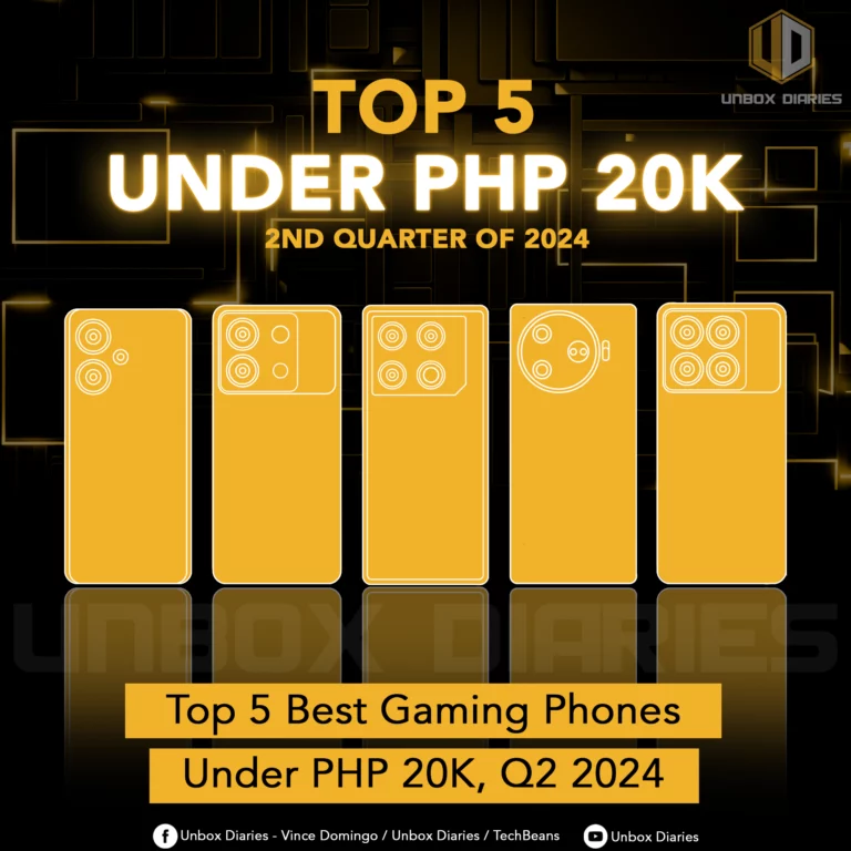 Top 5 Best Gaming Phones Under PHP 20K, Q2 2024 - Unbox Diaries