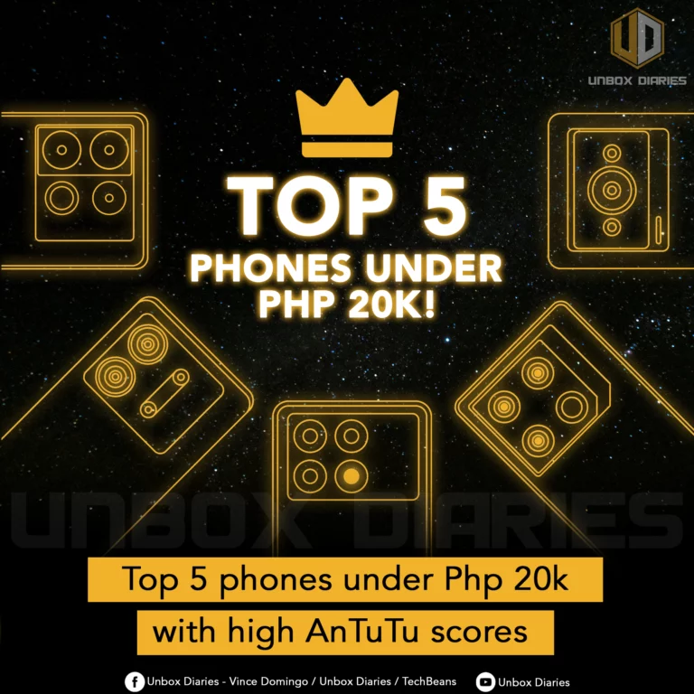 Top 5 phones under Php 20k with high AnTuTu scores - Unbox Diaries
