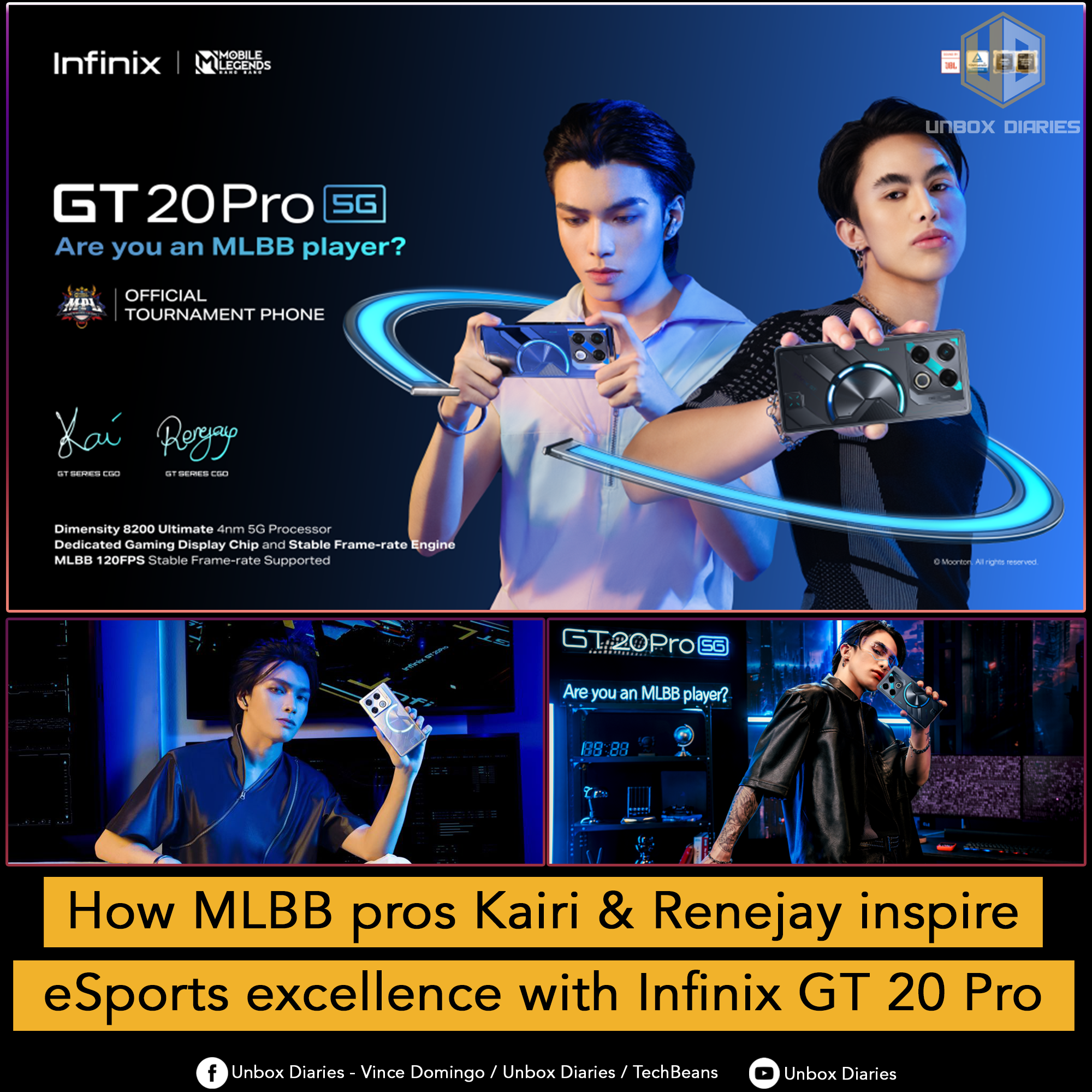 How MLBB pros Kairi & Renejay inspire eSports excellence with Infinix ...