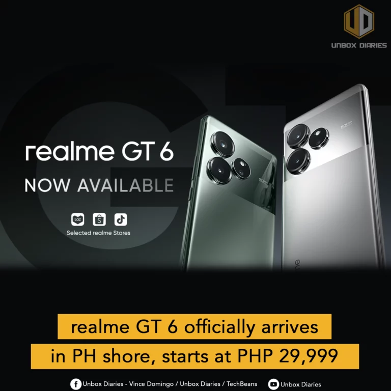 realme GT 6 officially arrives in PH shore, starts at PHP 29,999 - Unbox Diaries