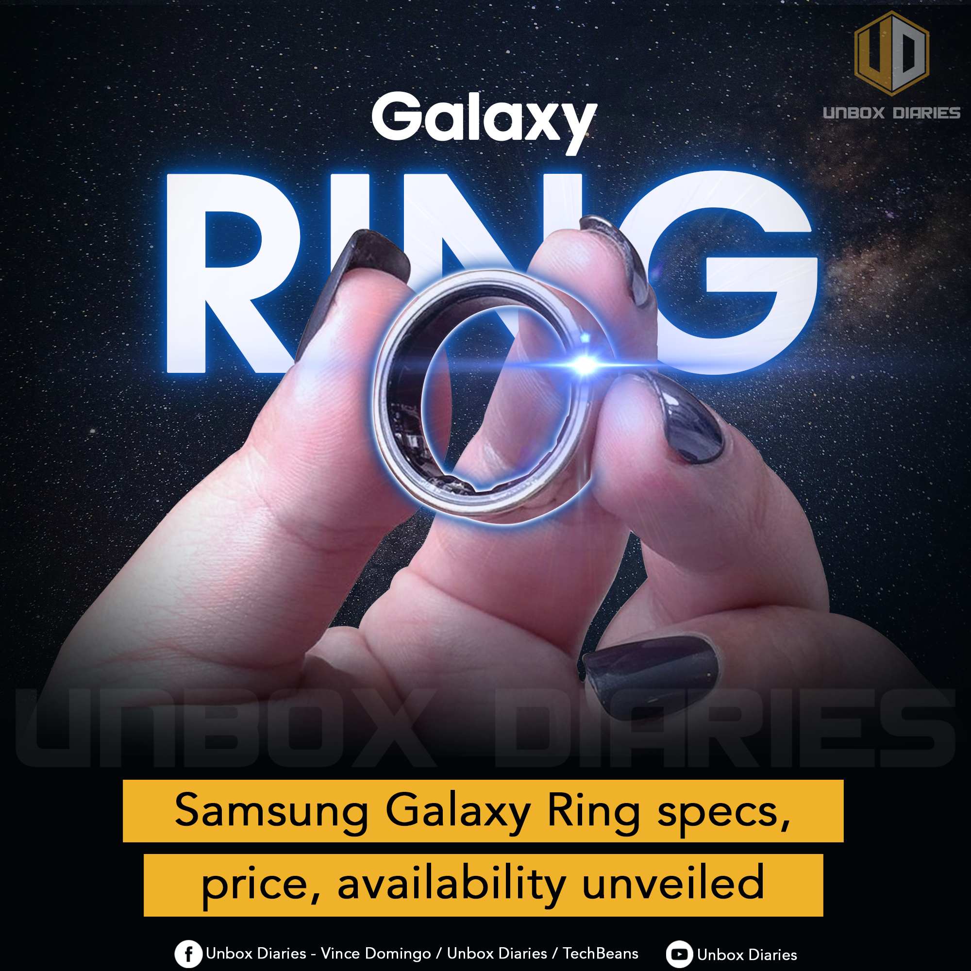 Samsung Galaxy Ring specs, price, availability unveiled - Unbox Diaries