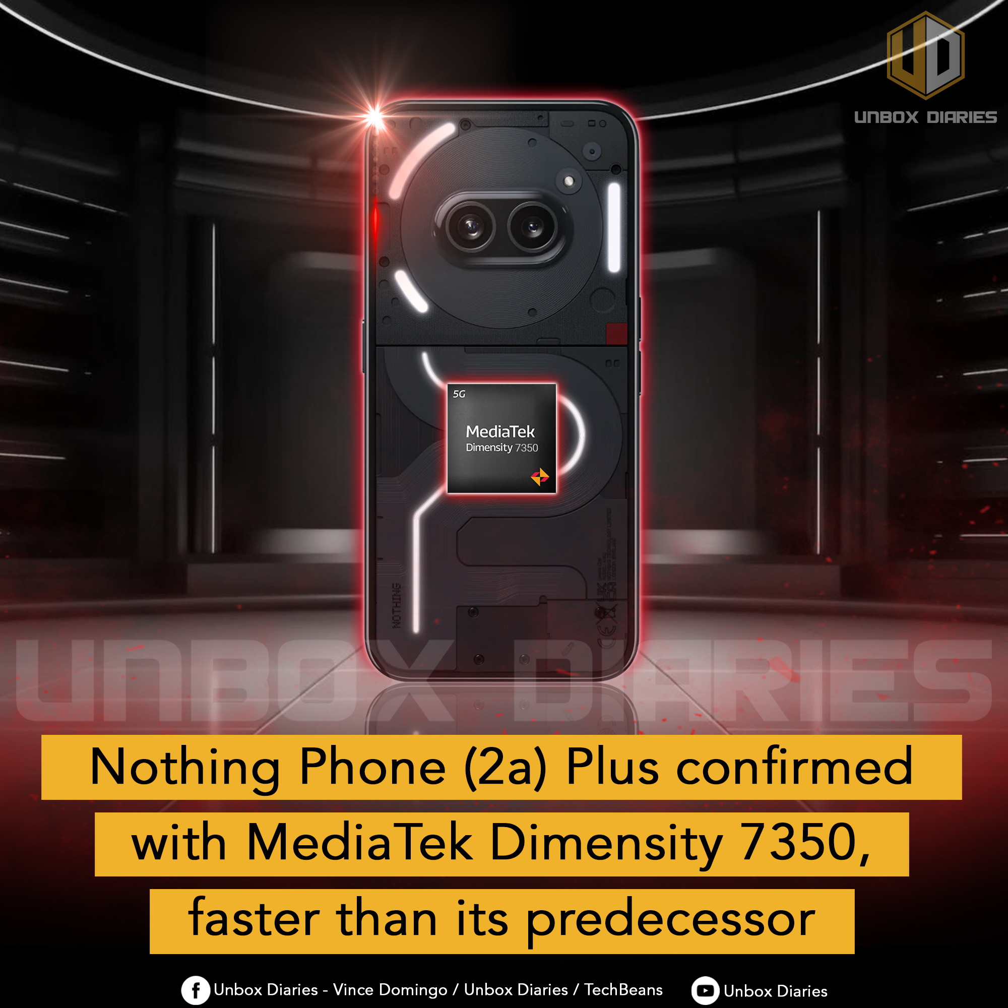 Nothing Phone (2a) Plus confirmed with MediaTek Dimensity 7350, faster than its predecessor ...