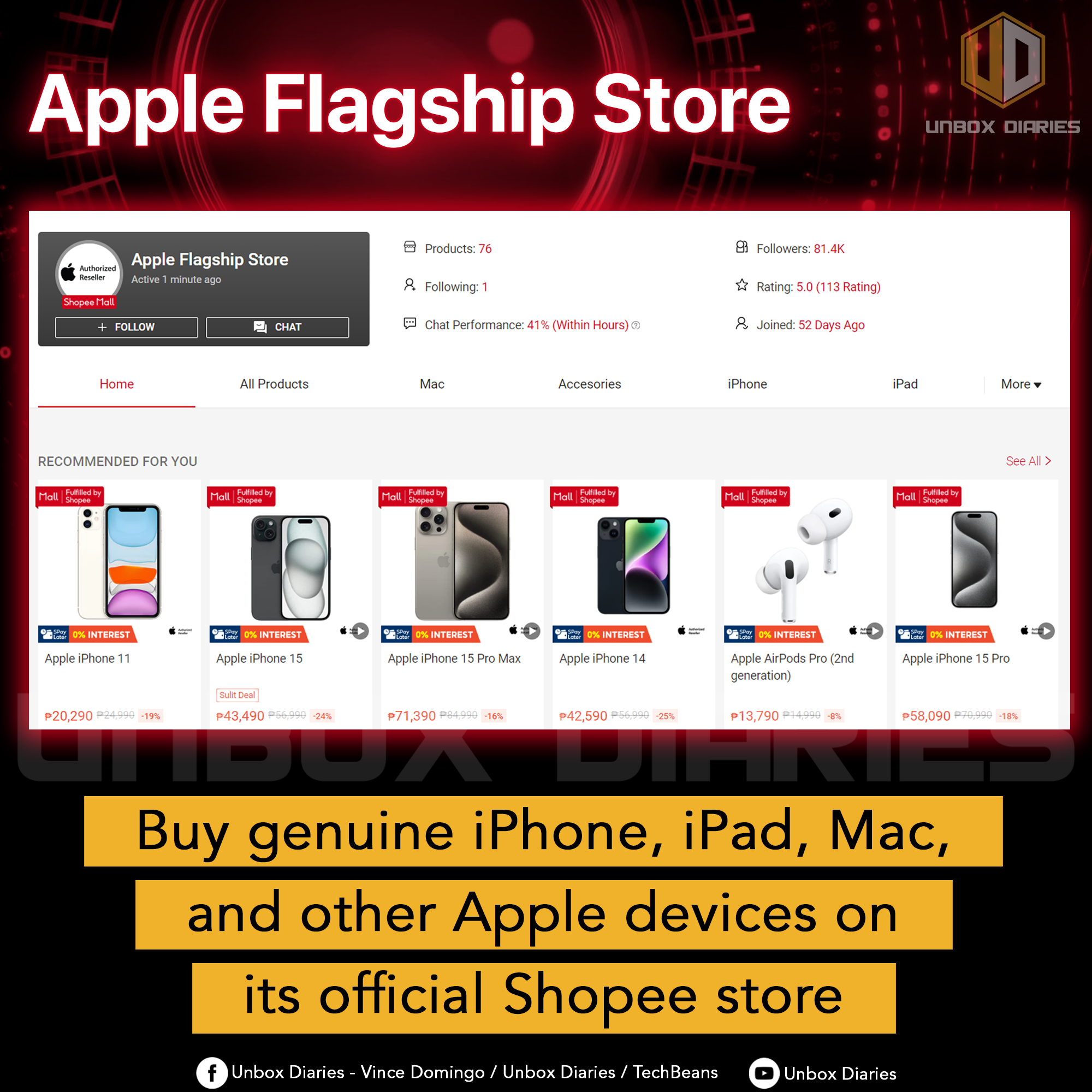 Buy genuine iPhone, iPad, Mac, and other Apple devices on its official ...