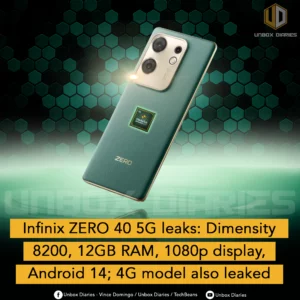 Infinix ZERO 40 5G - Full Specs and Official Price in the Philippines
