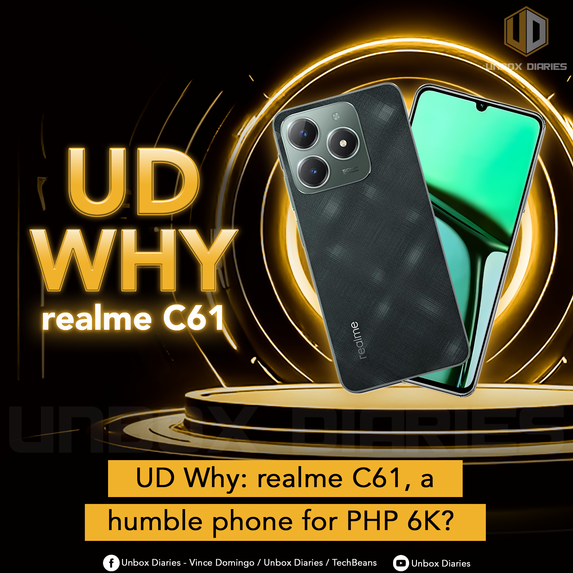 UD Why: realme C61, a humble phone for PHP 6K? - Unbox Diaries