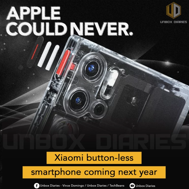 Xiaomi button-less smartphone coming next year - Unbox Diaries