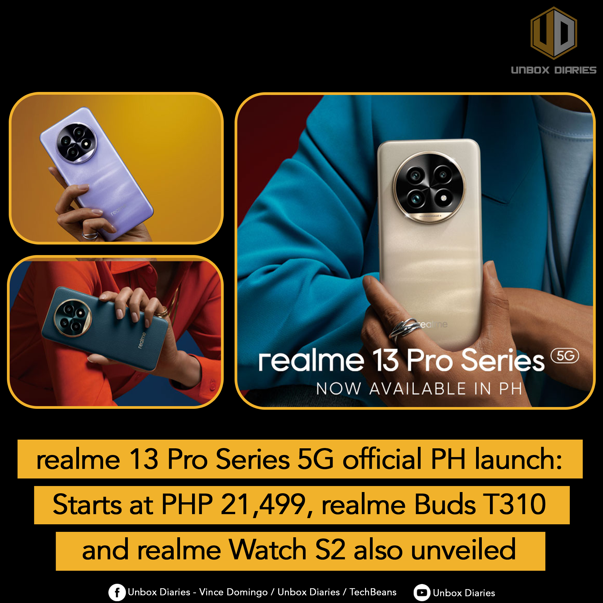 realme 13 Pro Series 5G official PH launch: Starts at PHP 21,499 ...