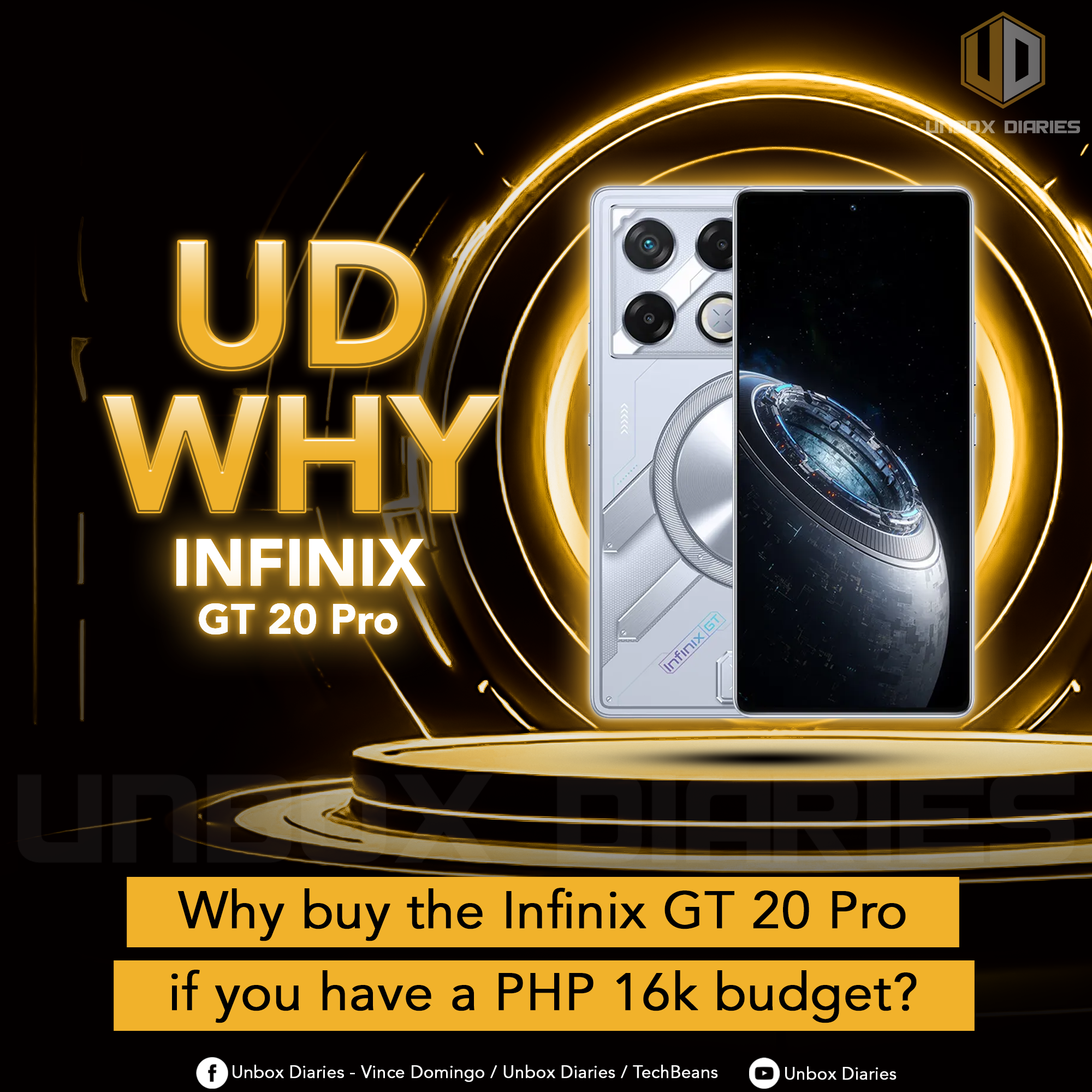 Why buy the Infinix GT 20 Pro if you have a PHP 16k budget? - Unbox Diaries