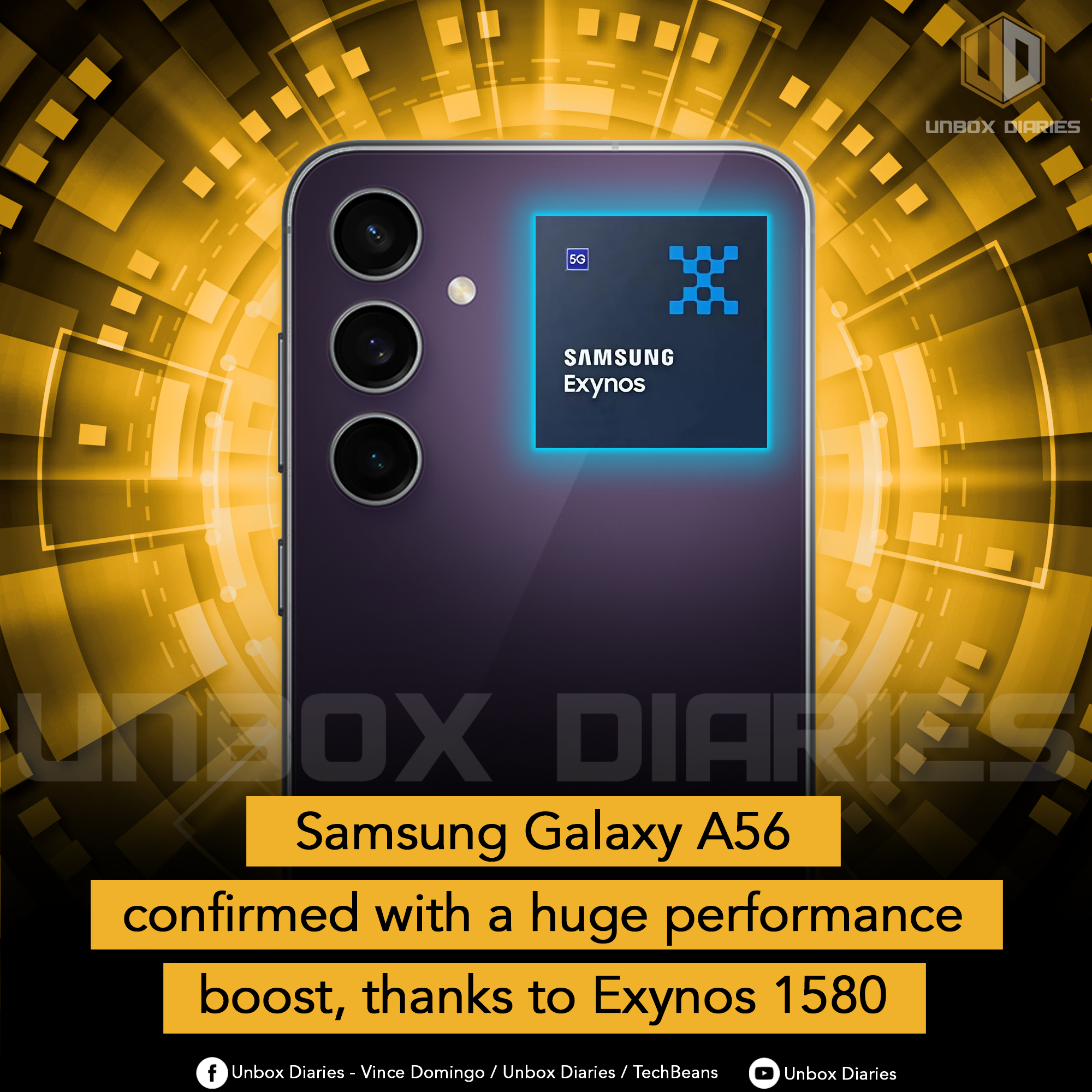 Samsung Galaxy A56 leaks: A huge performance boost thanks to the Exynos 1580 according to a ...