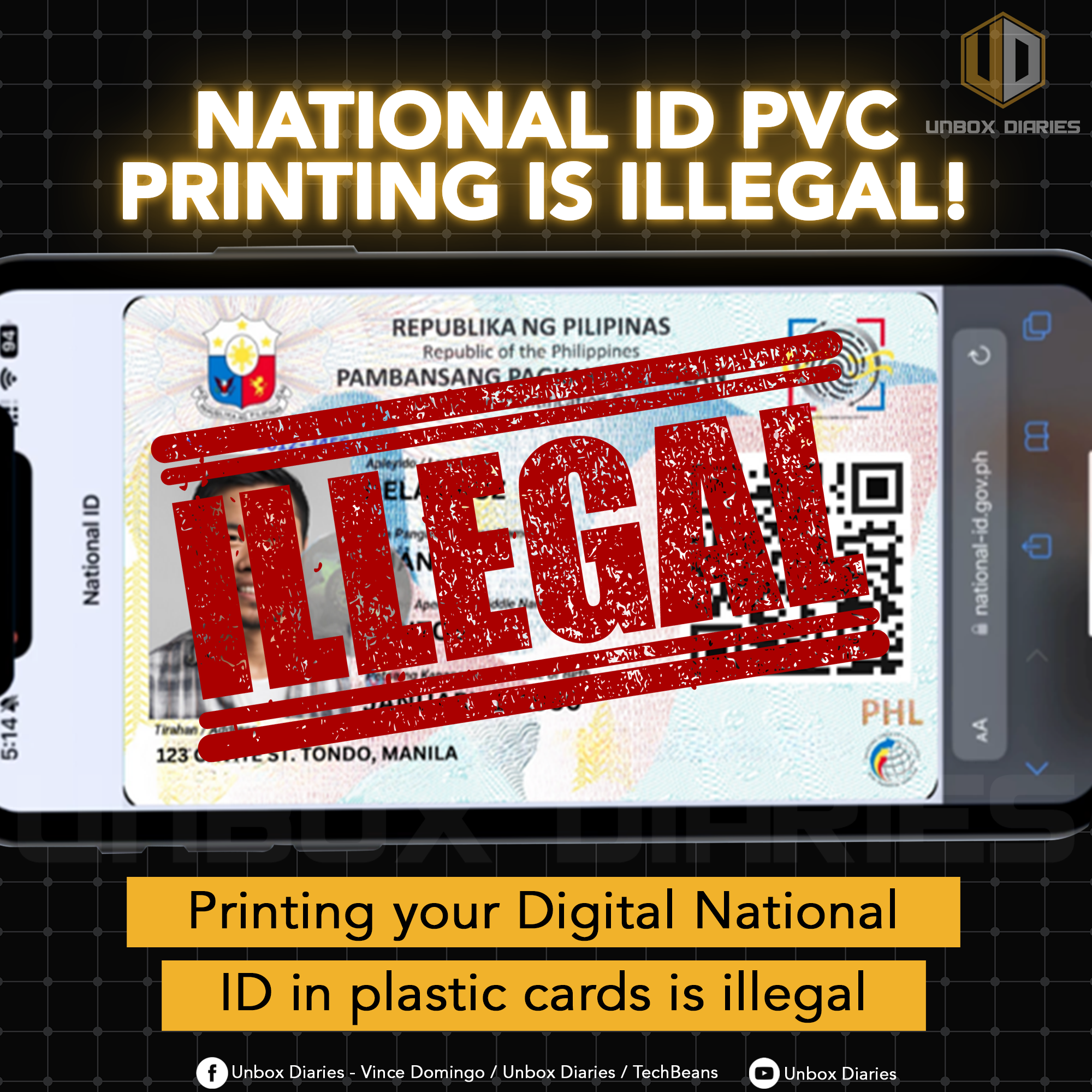 Printing your Digital National ID in plastic cards is illegal - Unbox ...