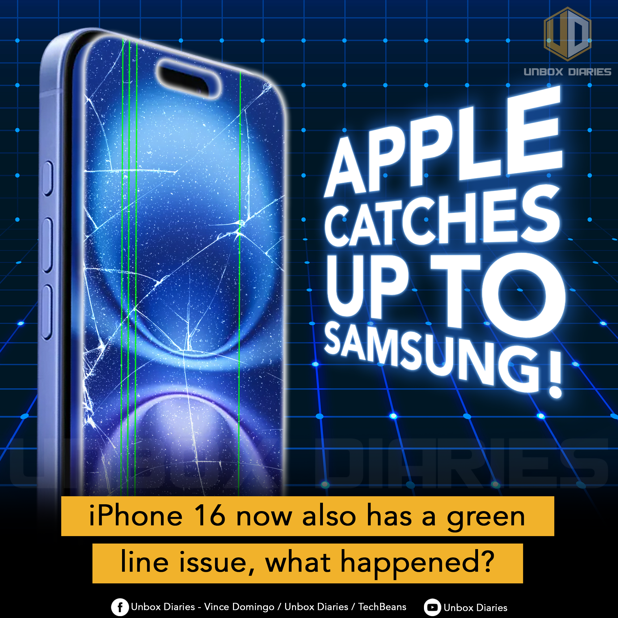 iPhone 16 now also has a green line issue, what happened? - Unbox Diaries