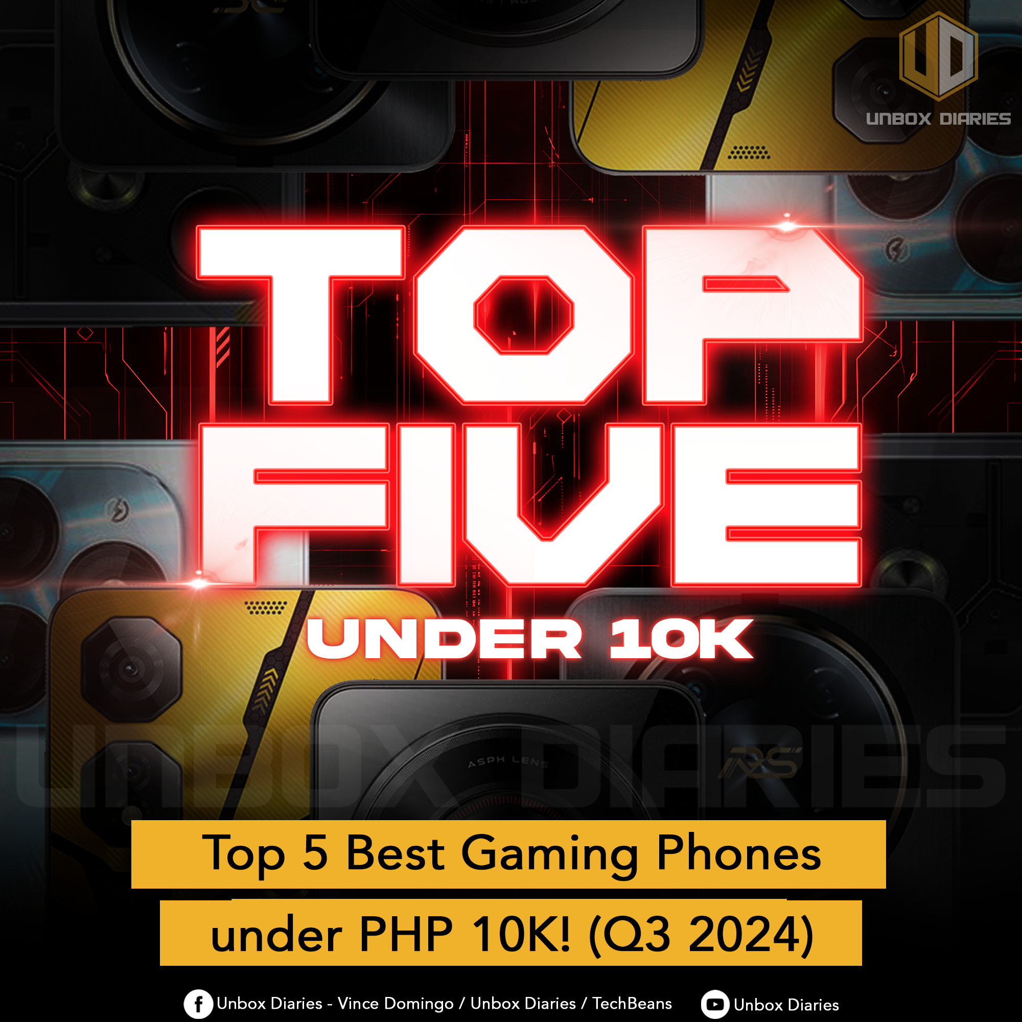 Top 5 Best Gaming Phones under PHP 10K! (Q3 2024) - Unbox Diaries