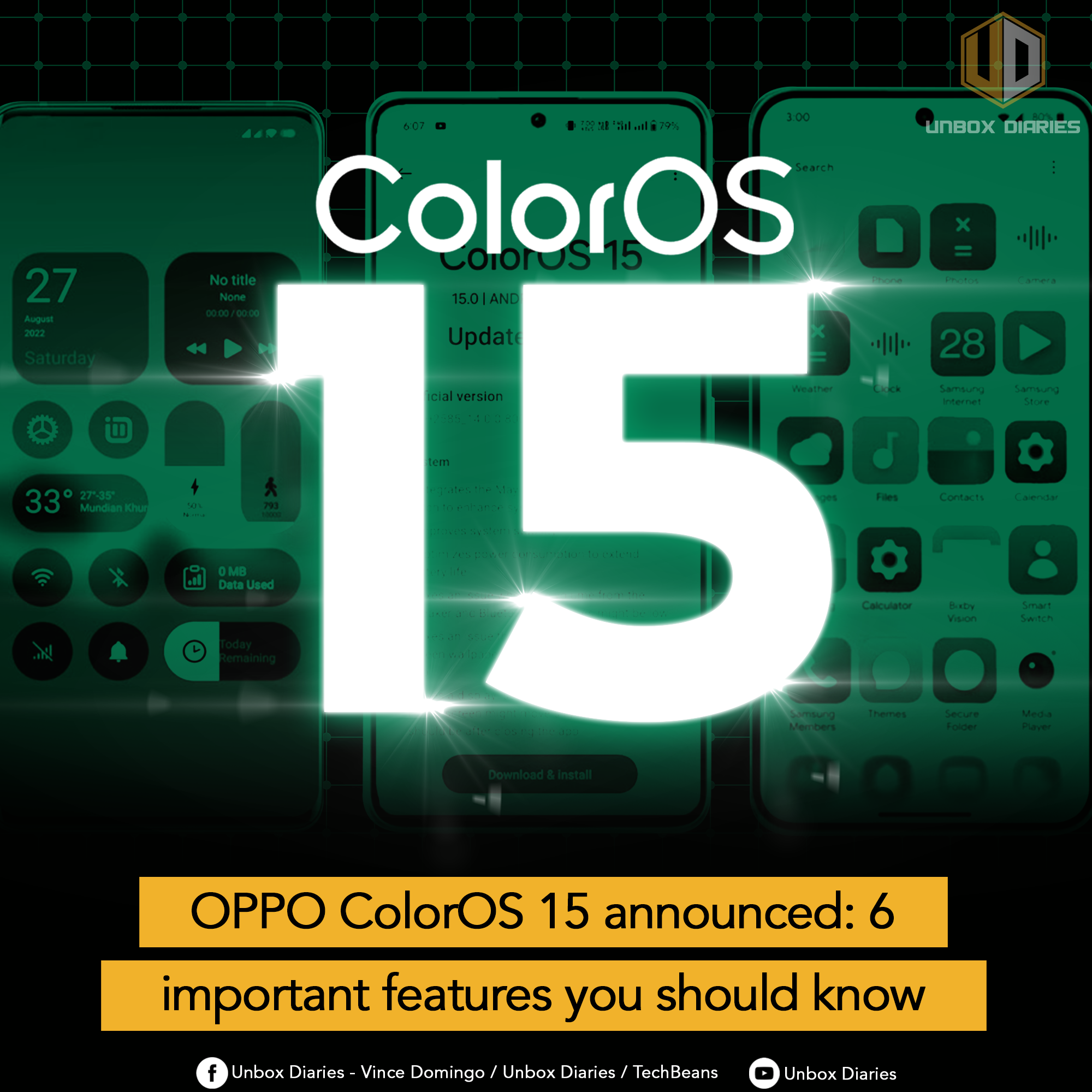 OPPO ColorOS 15 announced: 6 important features you should know - Unbox ...